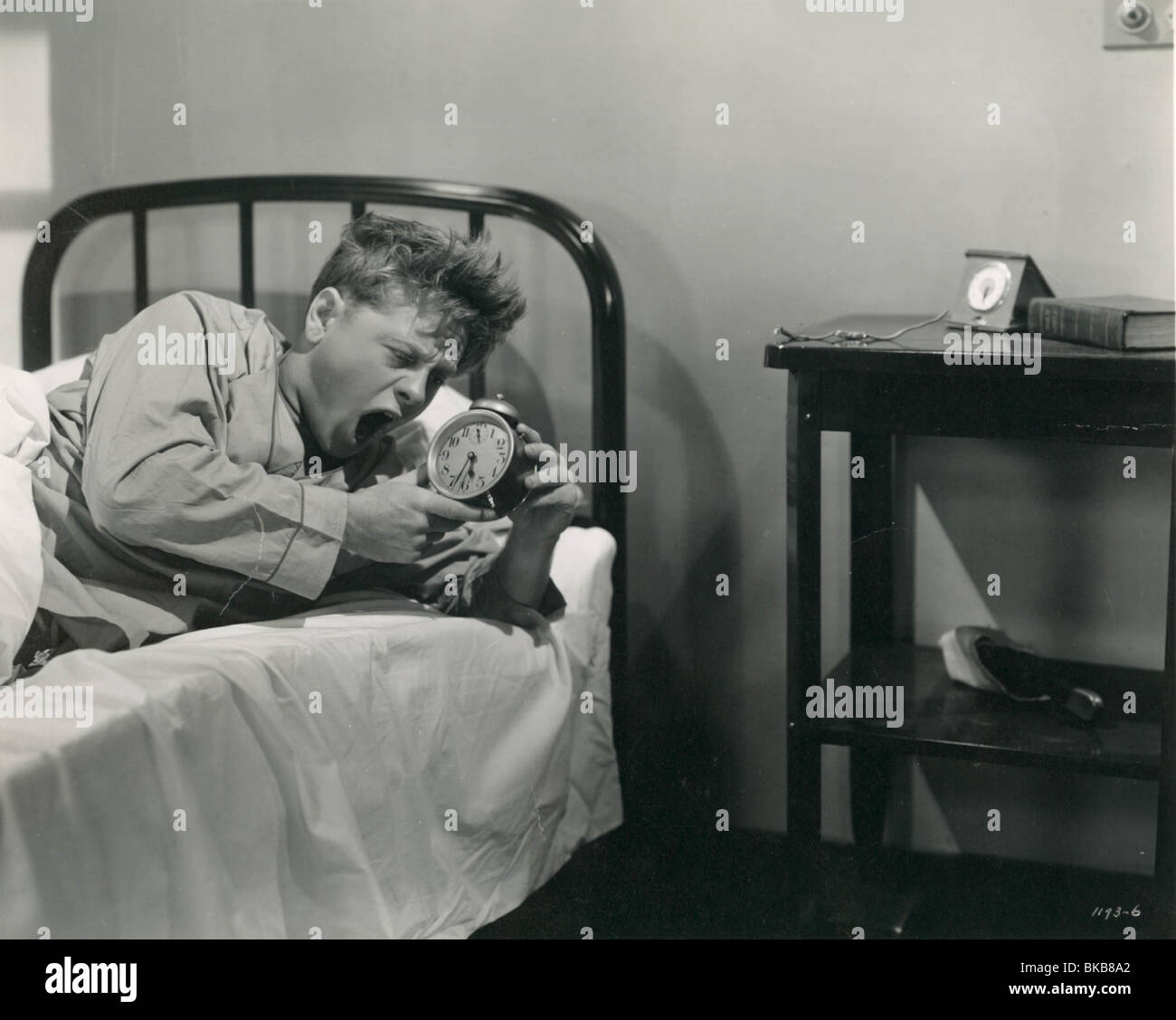 MICKEY ROONEY PORTRAIT Stock Photo - Alamy