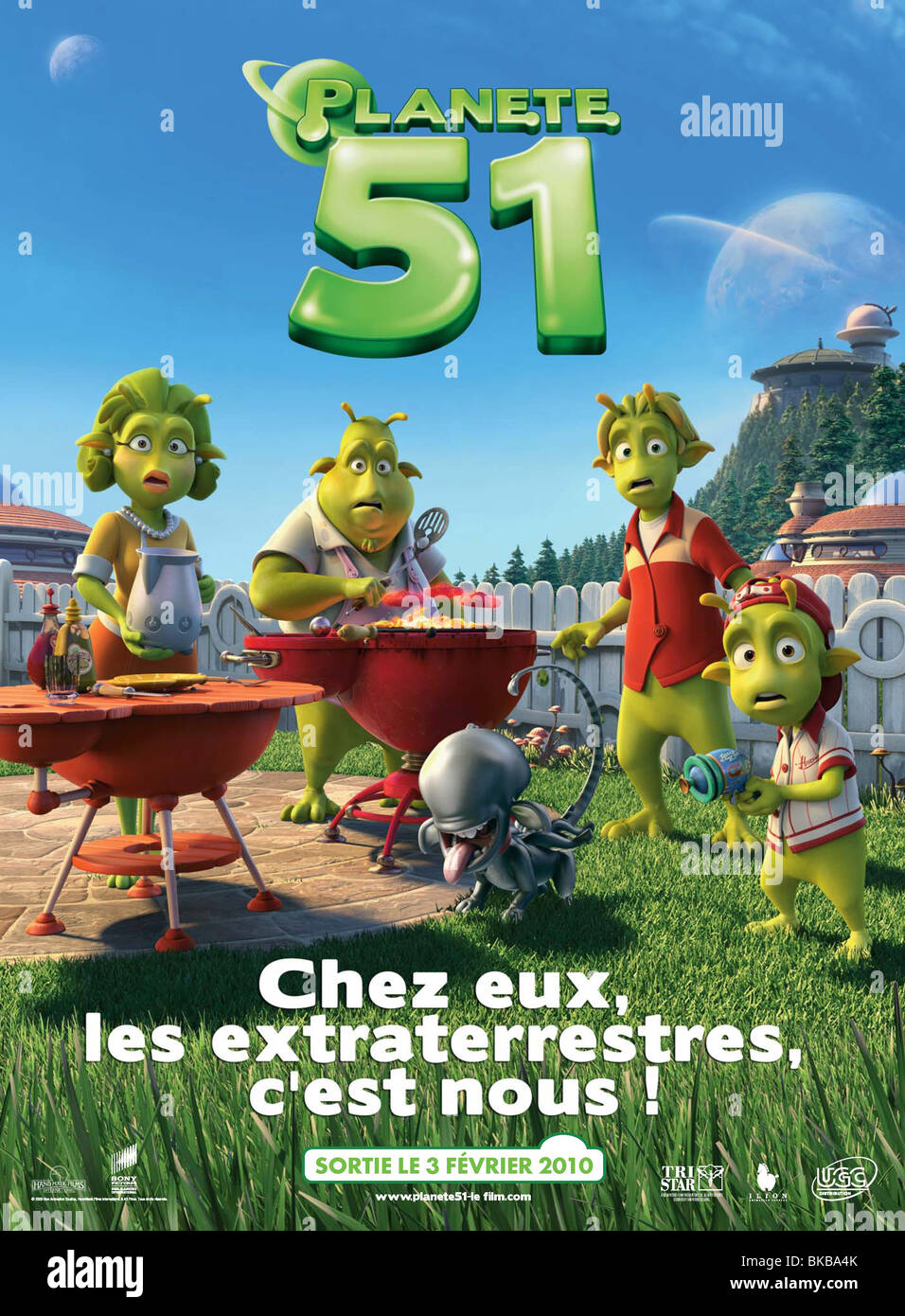 Planet 51 Year : 2009 Director : Jorge Blanco Animation Movie poster ...