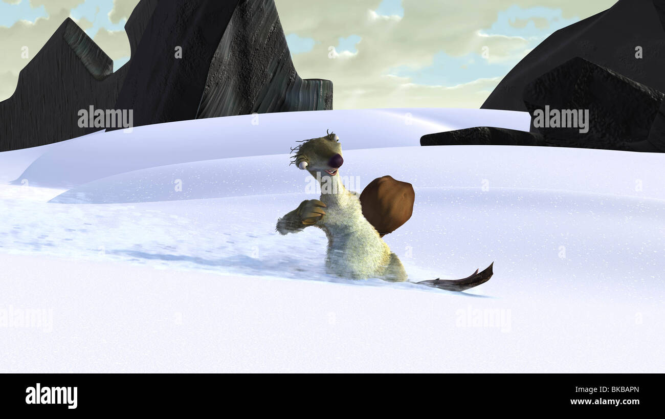 ICE AGE -2002 ANIMATION Stock Photo - Alamy