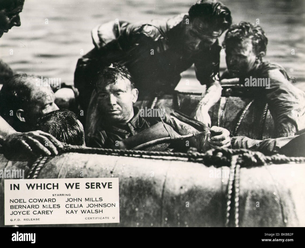 IN WHICH WE SERVE (1942) JOHN MILLS IWWS 002FOH Stock Photo - Alamy