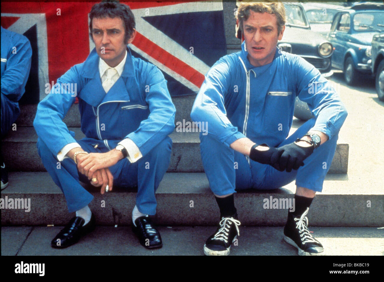 THE ITALIAN JOB(1969) TONY BECKLEY,MICHAEL CAINE ITJ 003 Stock Photo ...