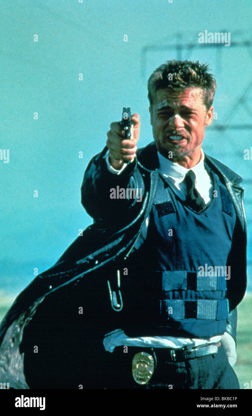 SEVEN -1995 BRAD PITT Stock Photo - Alamy