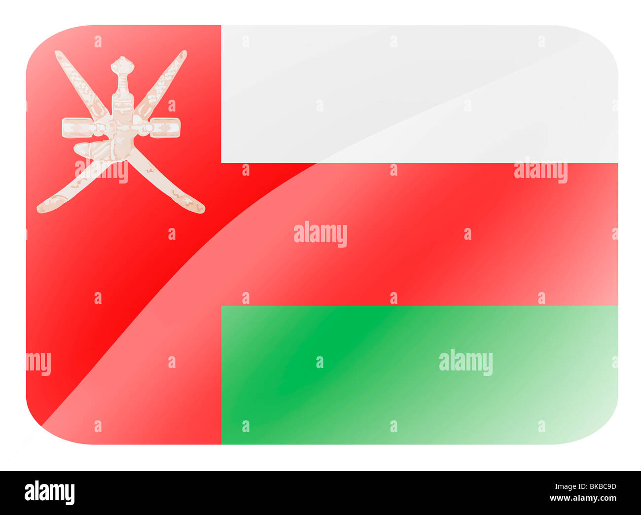 Oman flag hi-res stock photography and images - Alamy