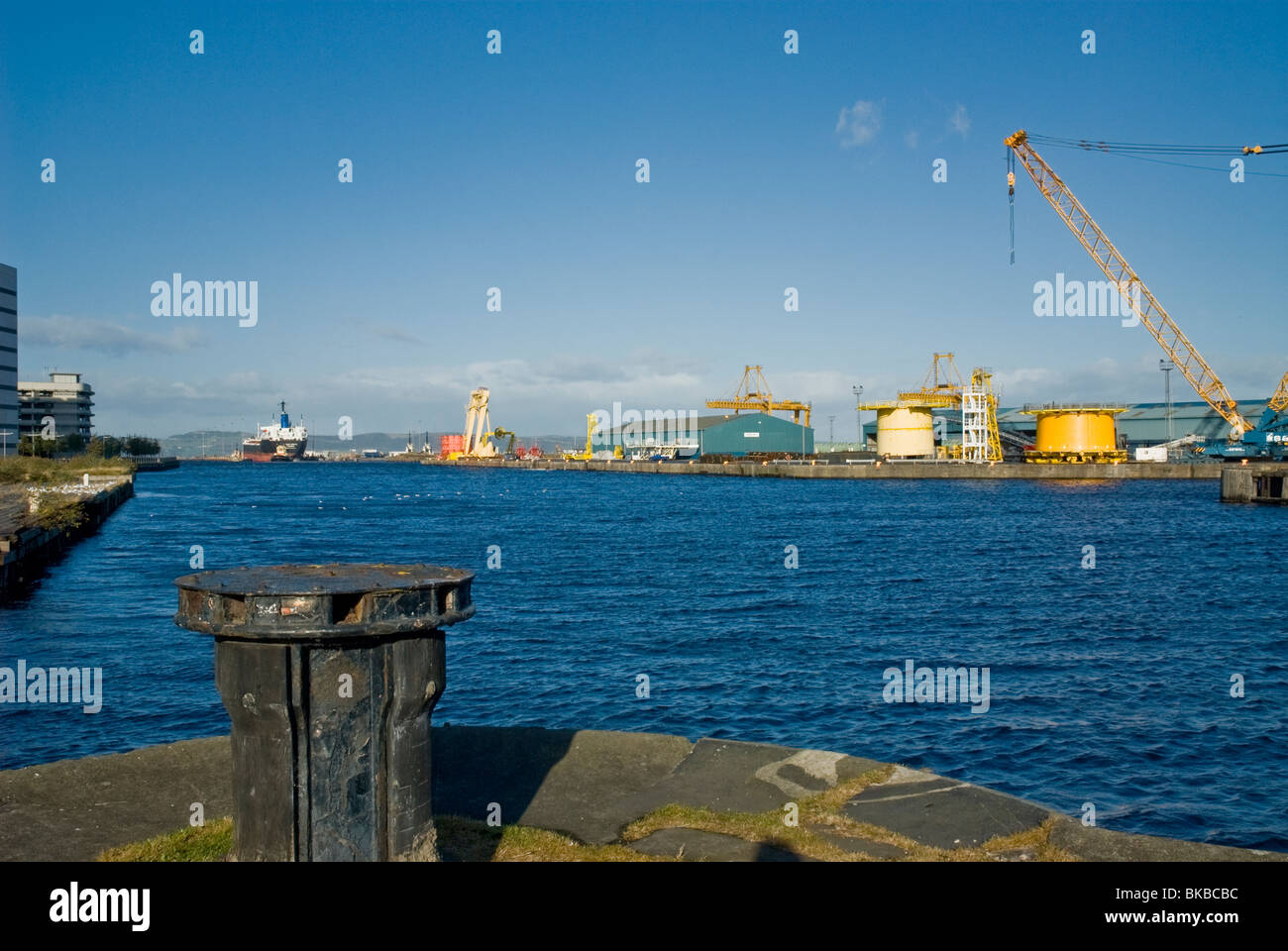 The Docks Leith Edinburgh Stock Photo - Alamy