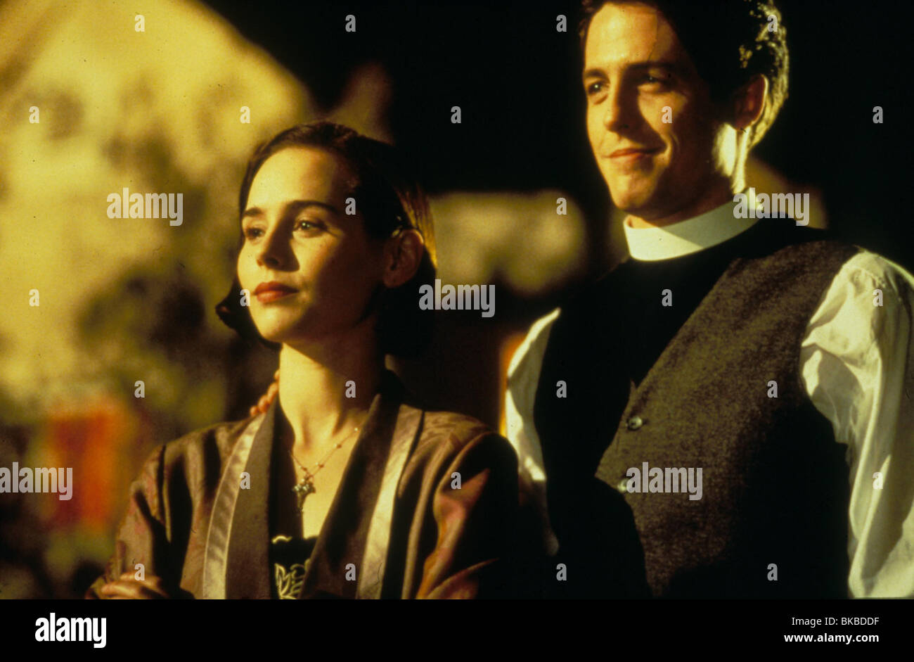 Tara Fitzgerald Og Hugh Grant The Englishman Who Went Up A Hill But