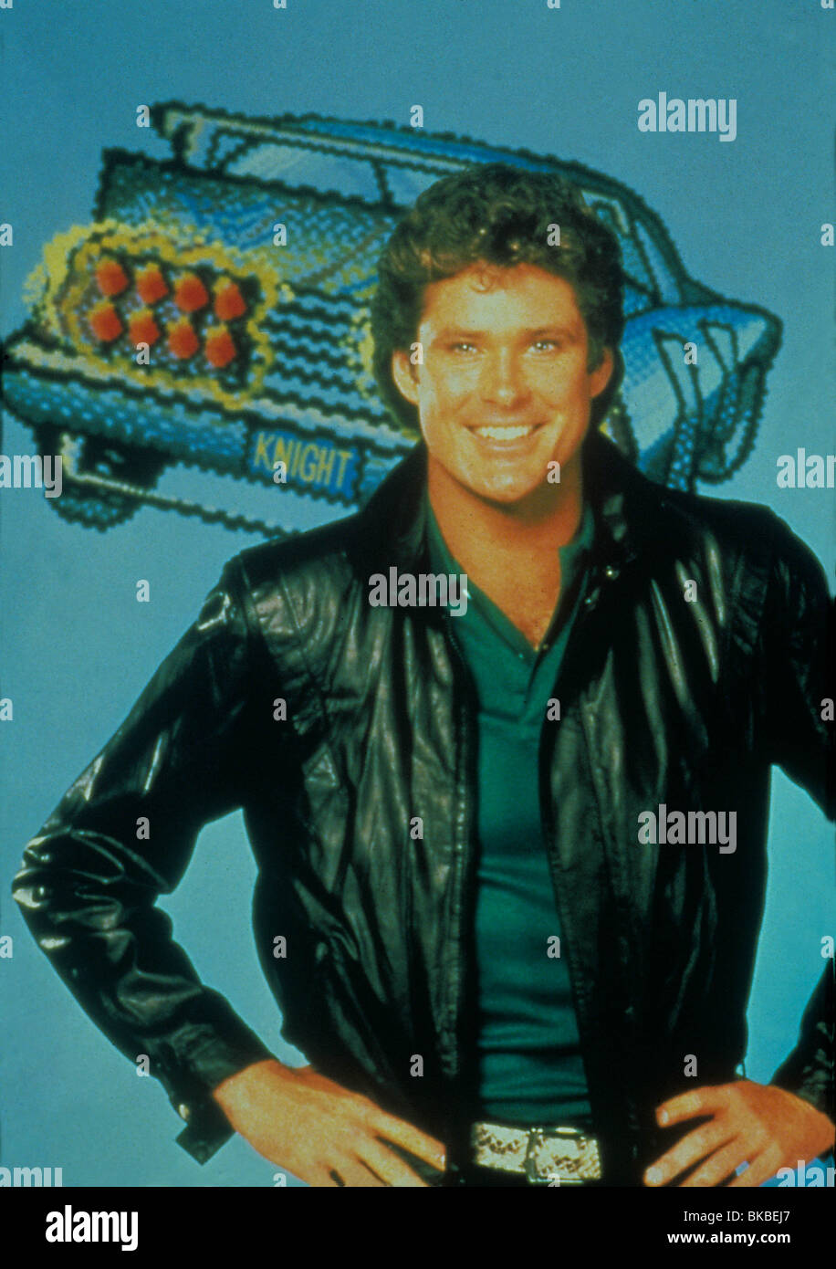 KNIGHTRIDER (TV) DAVID HASSELHOFF KNI 016 Stock Photo - Alamy