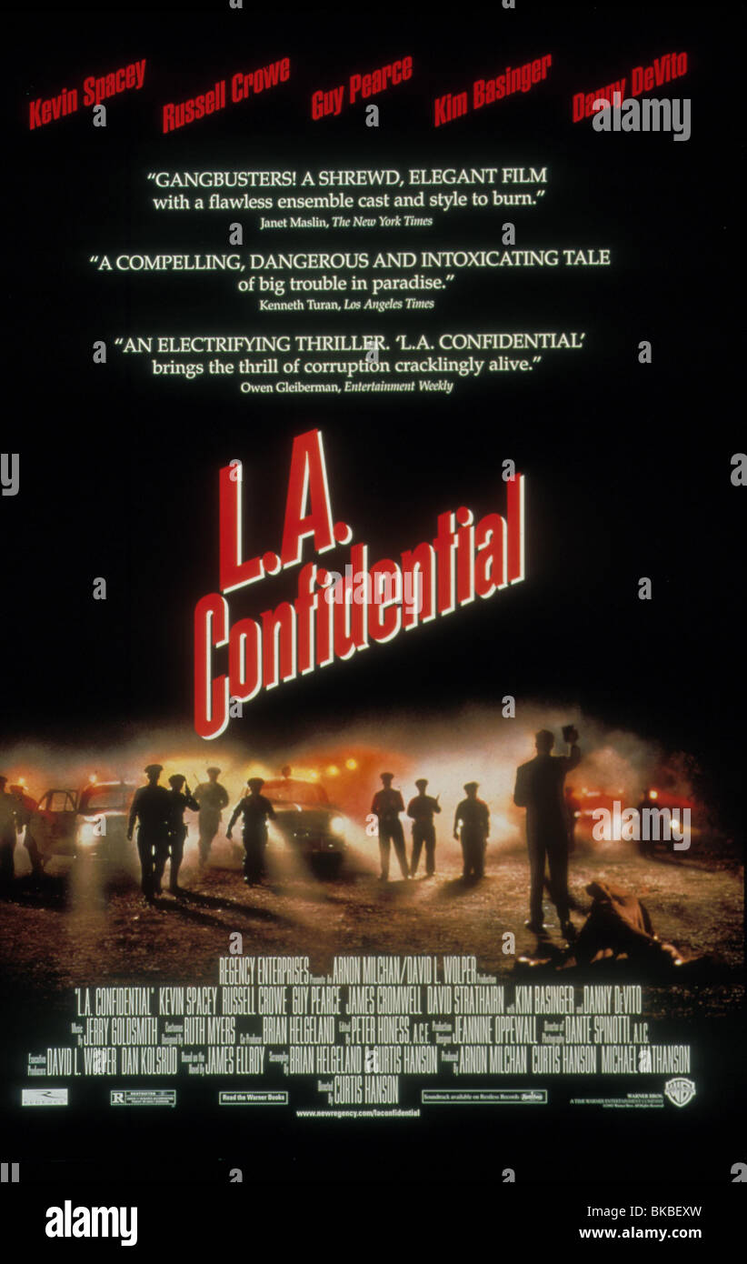 L.A. CONFIDENTIAL (1997) LA CONFIDENTIAL (ALT) POSTER LACN 099 Stock ...
