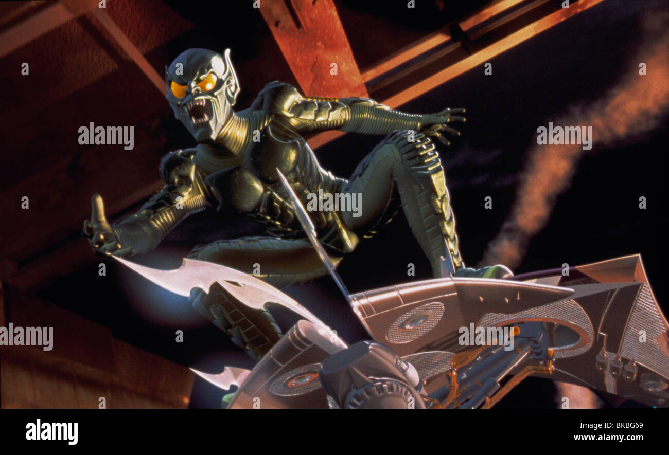 SPIDER-MAN (2002) SPIDERMAN (ALT) WILLEM DAFOE SPDR 027 Stock Photo - Alamy