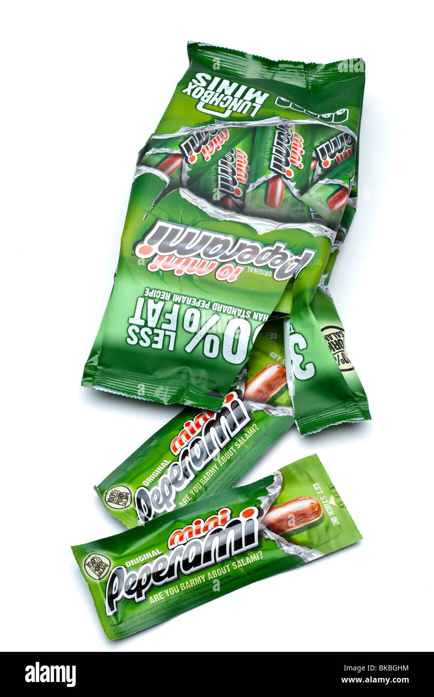 Peperami snack pack hi-res stock photography and images - Alamy