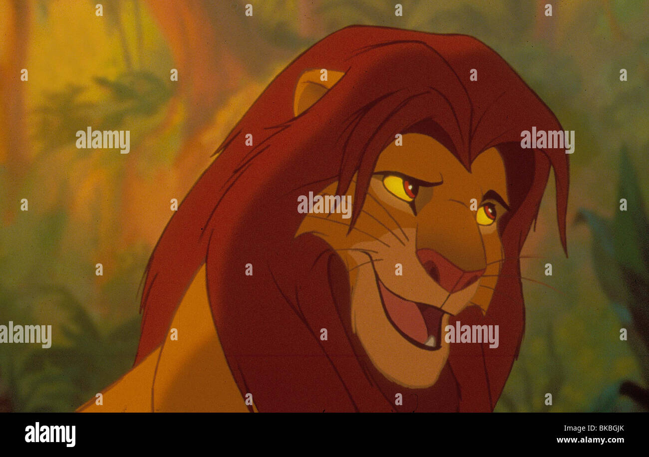 THE LION KING (ANI - 1994) ANIMATED CREDIT DISNEY LINK 041 Stock Photo ...