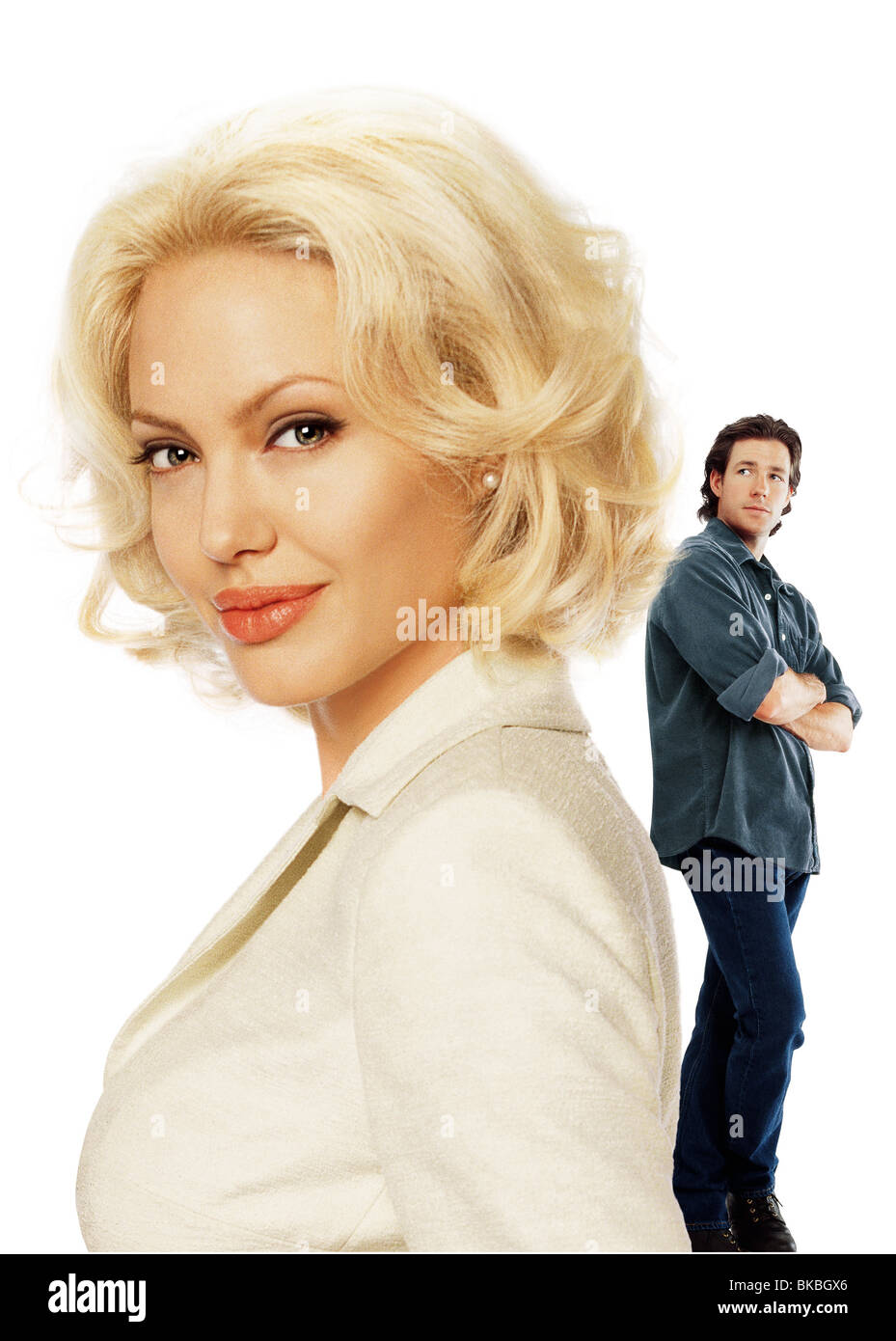 LIFE OR SOMETHING LIKE IT (2002) ANGELINA JOLIE, EDWARD BURNS POSTER ...