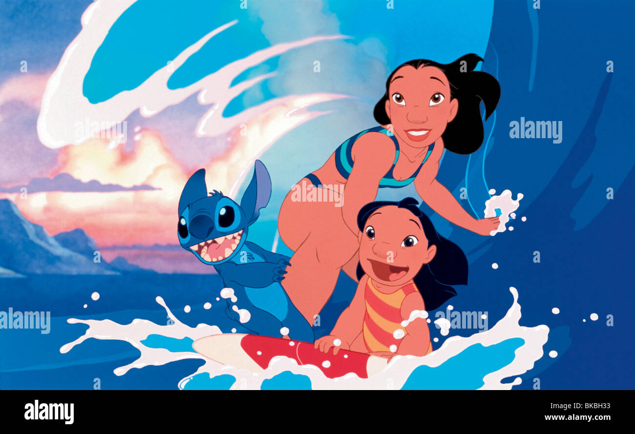 LILO & STITCH (ANI - 2002) ANIMATED CREDIT DISNEY LSTI 001 2 Stock ...