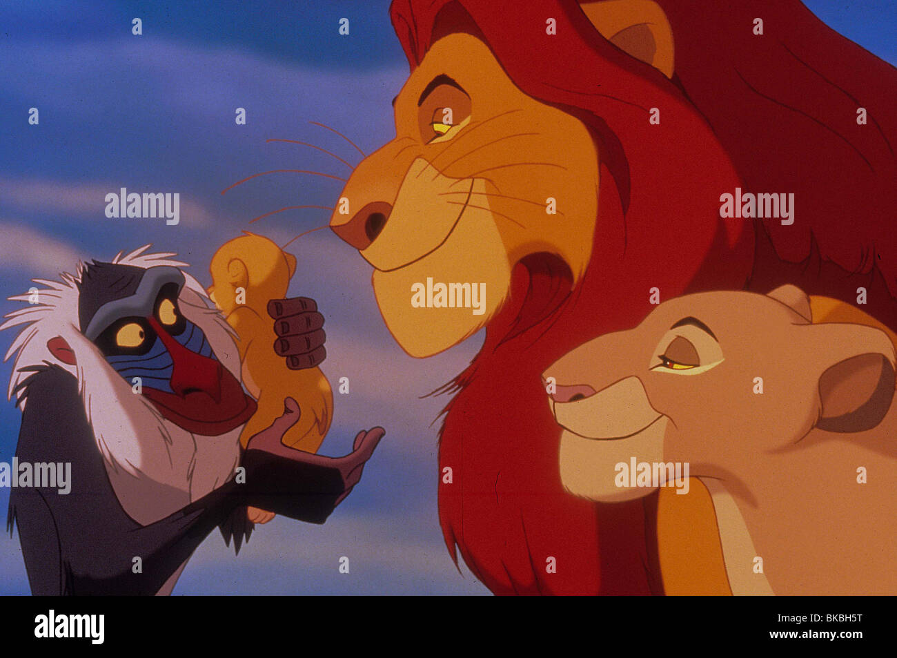 LION KING, THE (ANI - 1994) ANIMATED CREDIT DISNEY LINK 005 Stock Photo ...