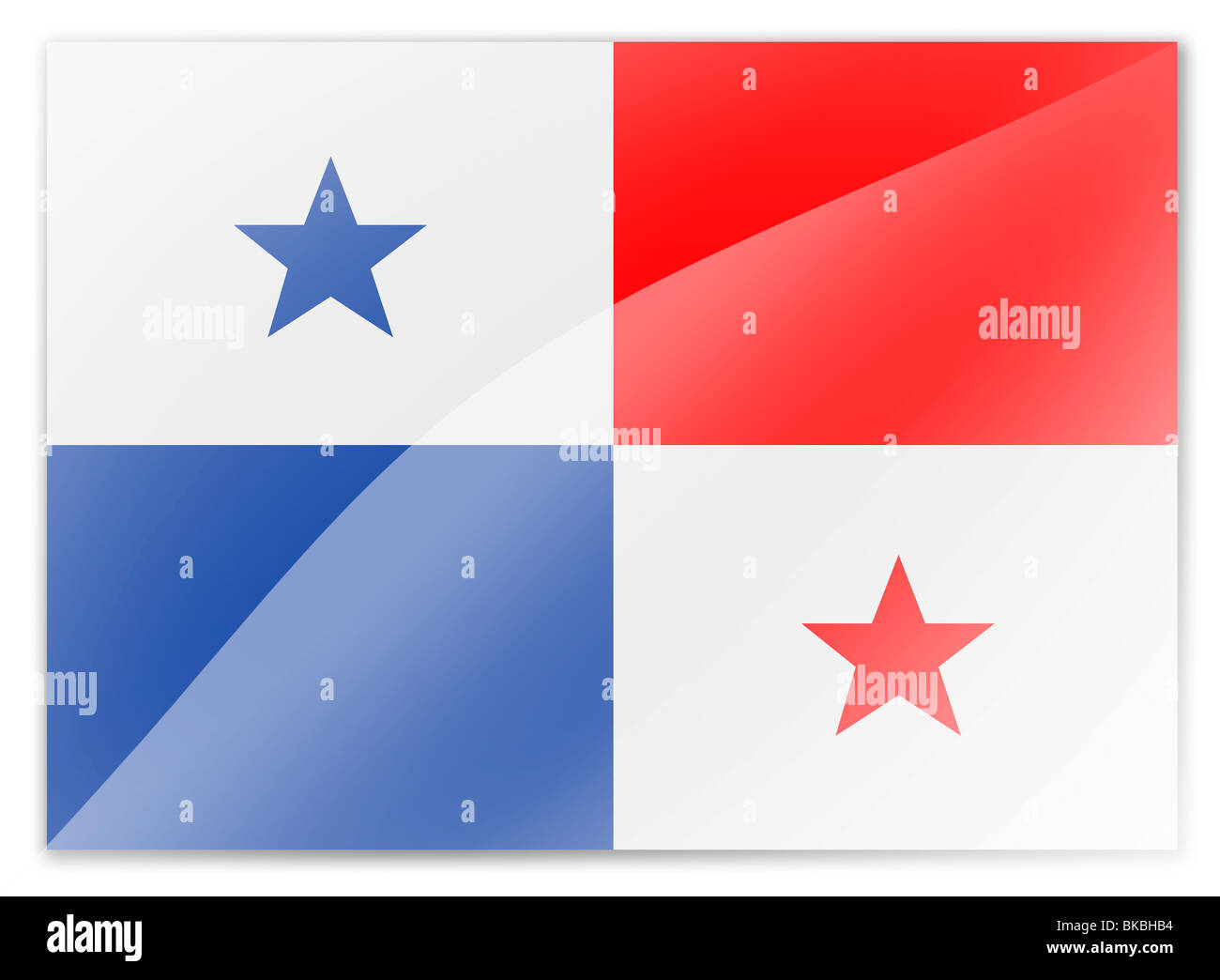 Panama flag hi-res stock photography and images - Alamy