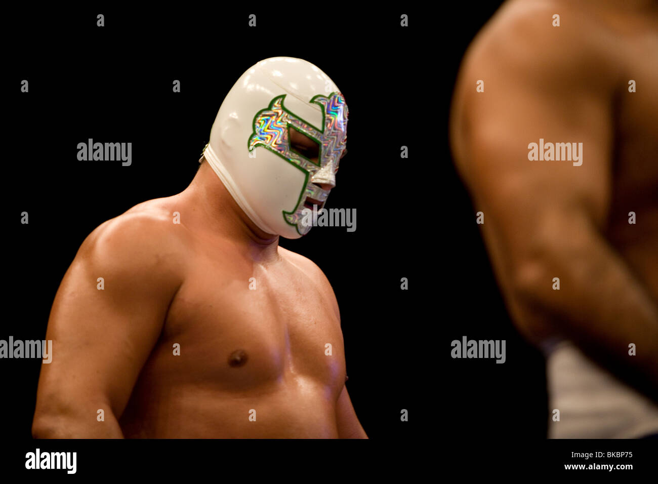 A wrestler perform in a Lucha Libre event in Arena Mexico, Mexico City ...