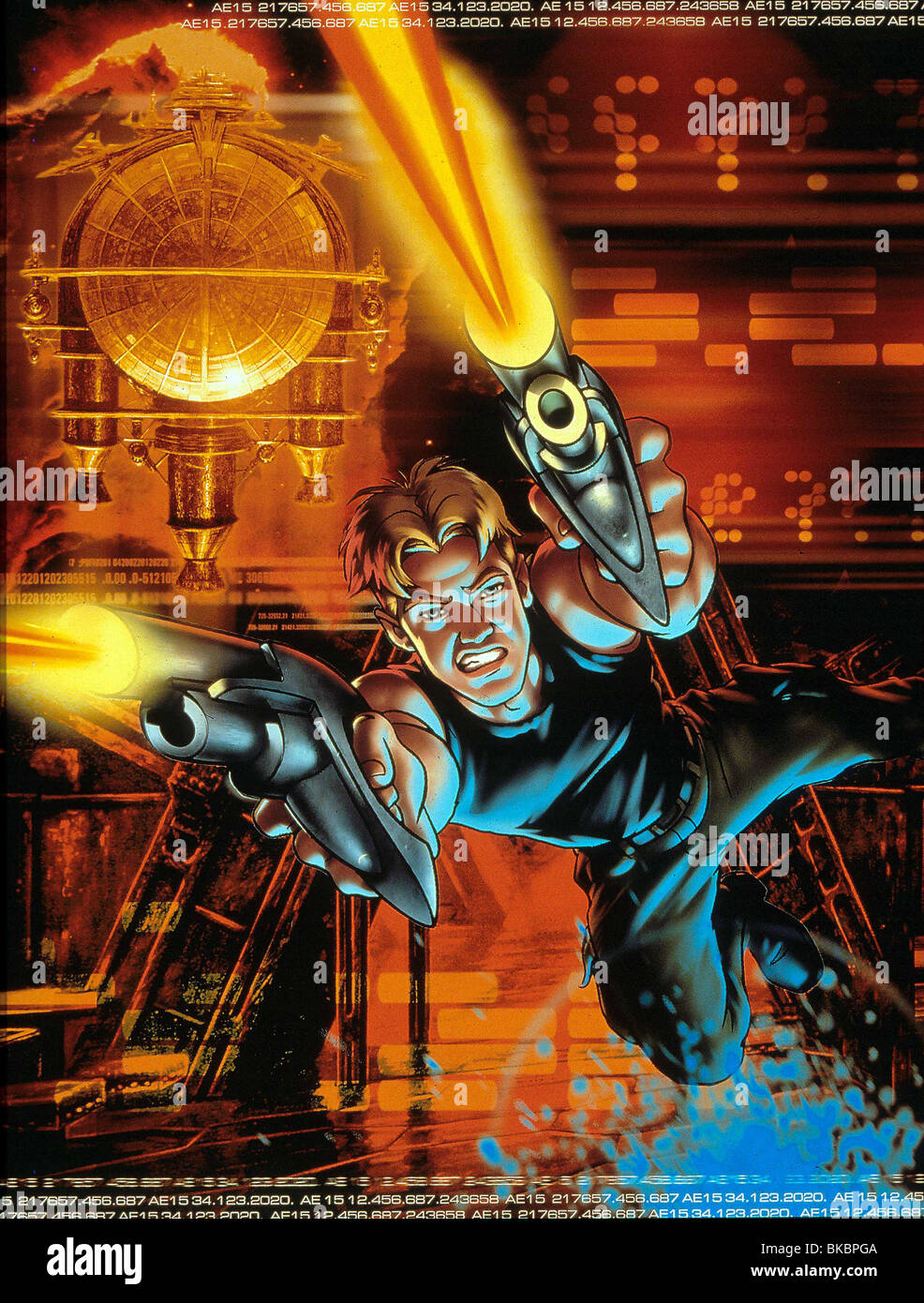 TITAN A. E. (ANI - 2000) ANIMATED TTAE 001 Stock Photo - Alamy