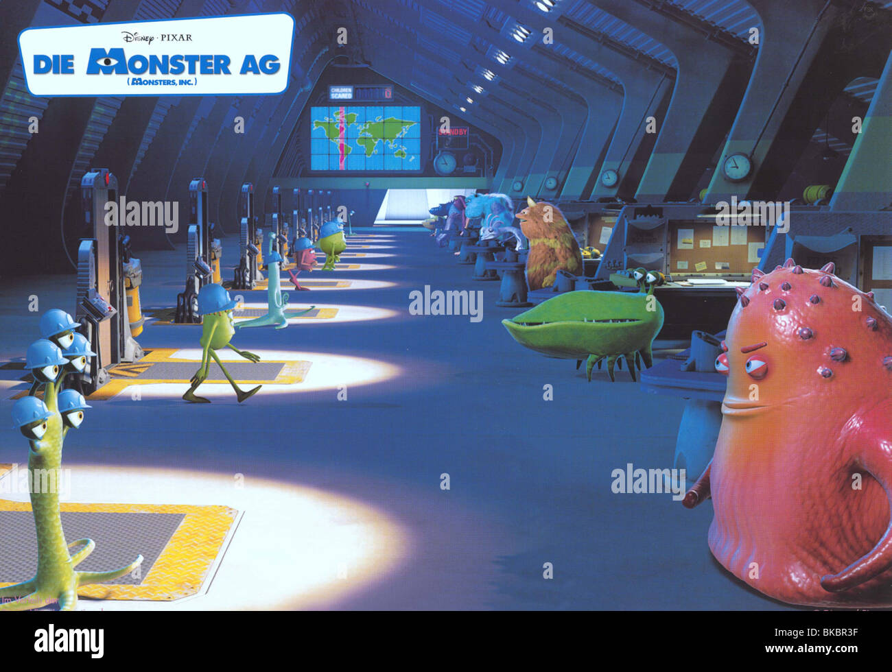 MONSTERS, INC (ANI-2001) ANIMATED CREDIT DISNEY MSTI 009FOH Stock Photo ...