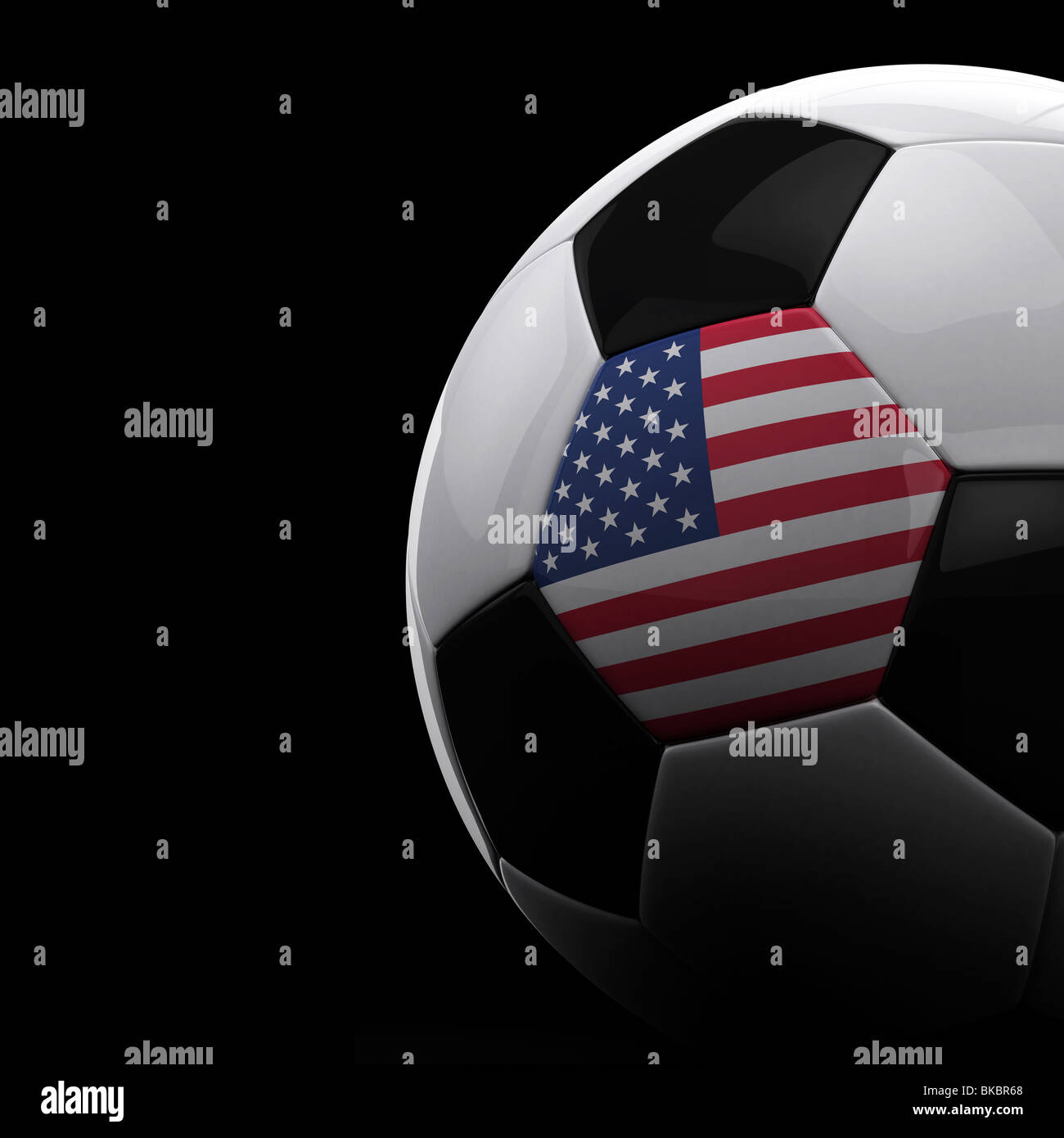 American soccer ball Stock Photo - Alamy