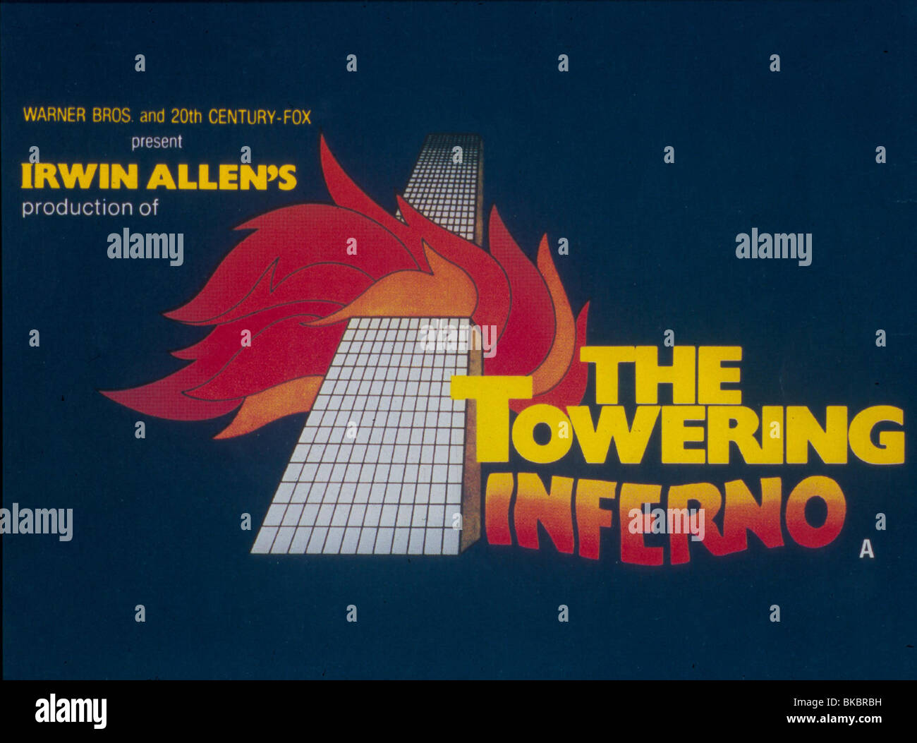 Towering inferno poster hi-res stock photography and images - Alamy