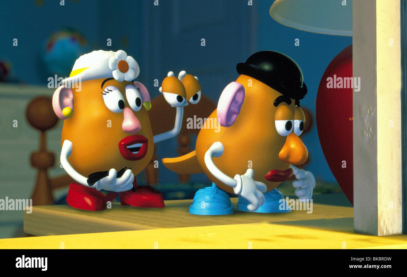 TOY STORY 2 (ANI - 1999) ANIMATED CREDIT DISNEY MRS POTATO HEAD ...