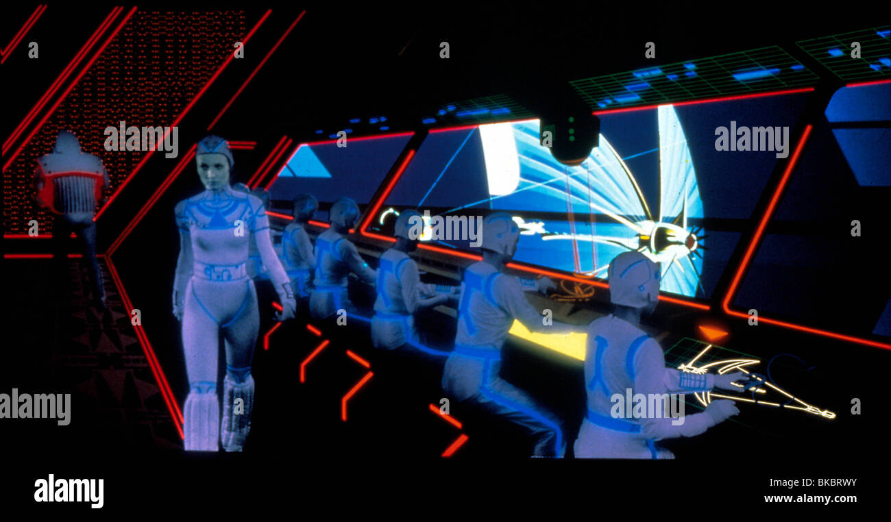 TRON -1982 CINDY MORGAN Stock Photo - Alamy