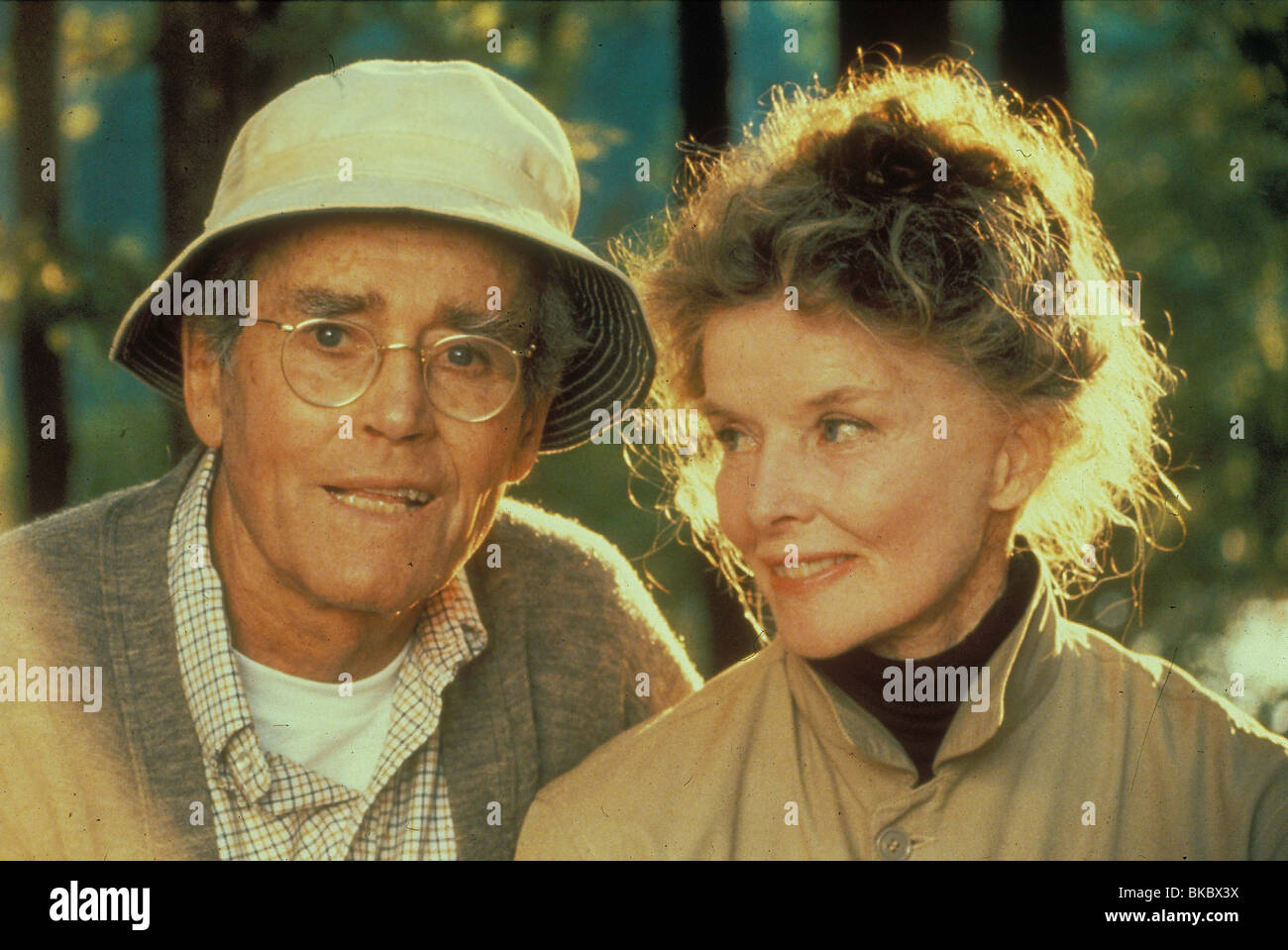 ON GOLDEN POND (1981) HENRY FONDA, KATHARINE HEPBURN OGP 002 ITC ...