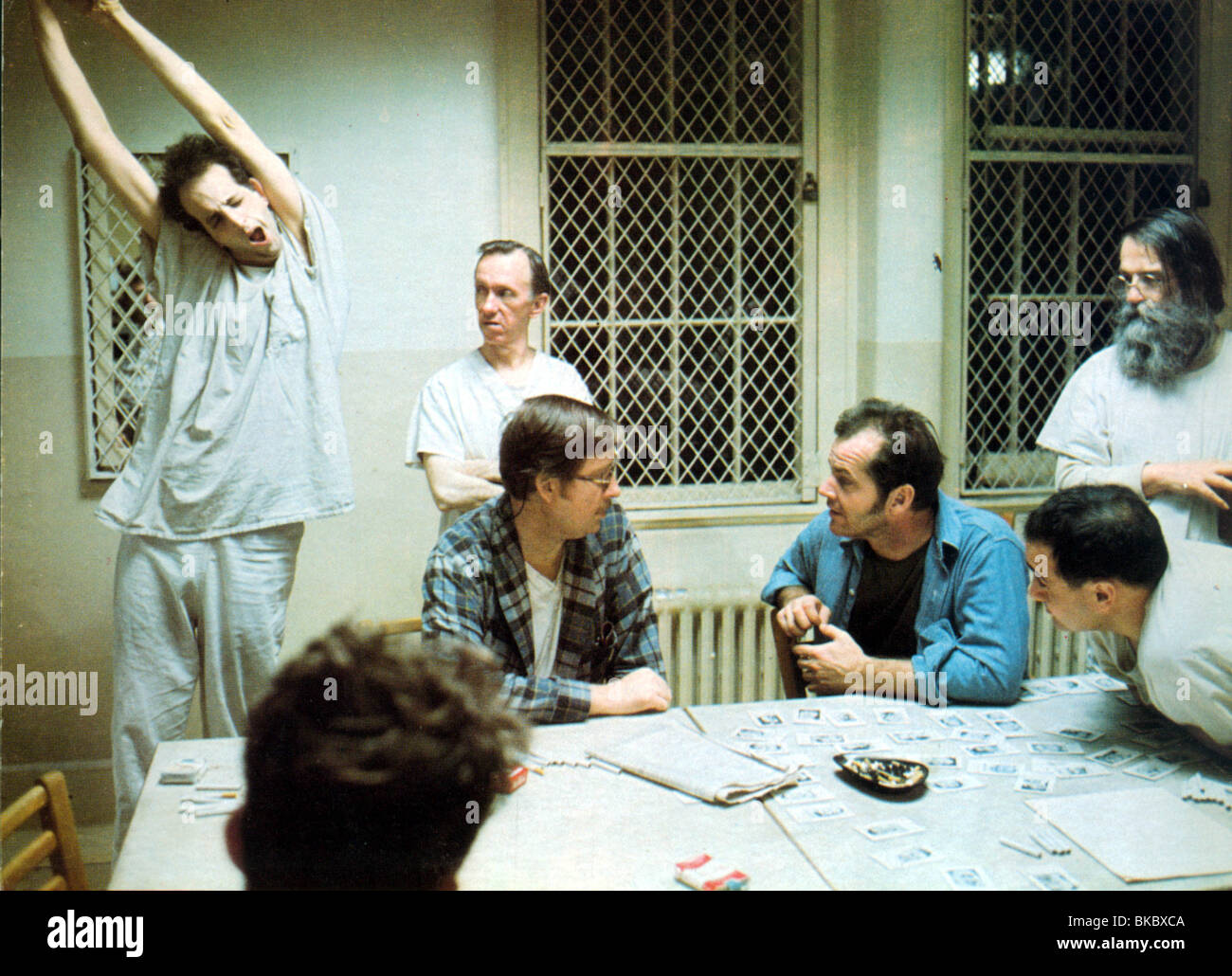 ONE FLEW OVER THE CUCKOO'S NEST(1975) VINCENT SCHIAVELLI,WILLIAM DUELL,WILLIAM REDFIELD,JACK ...