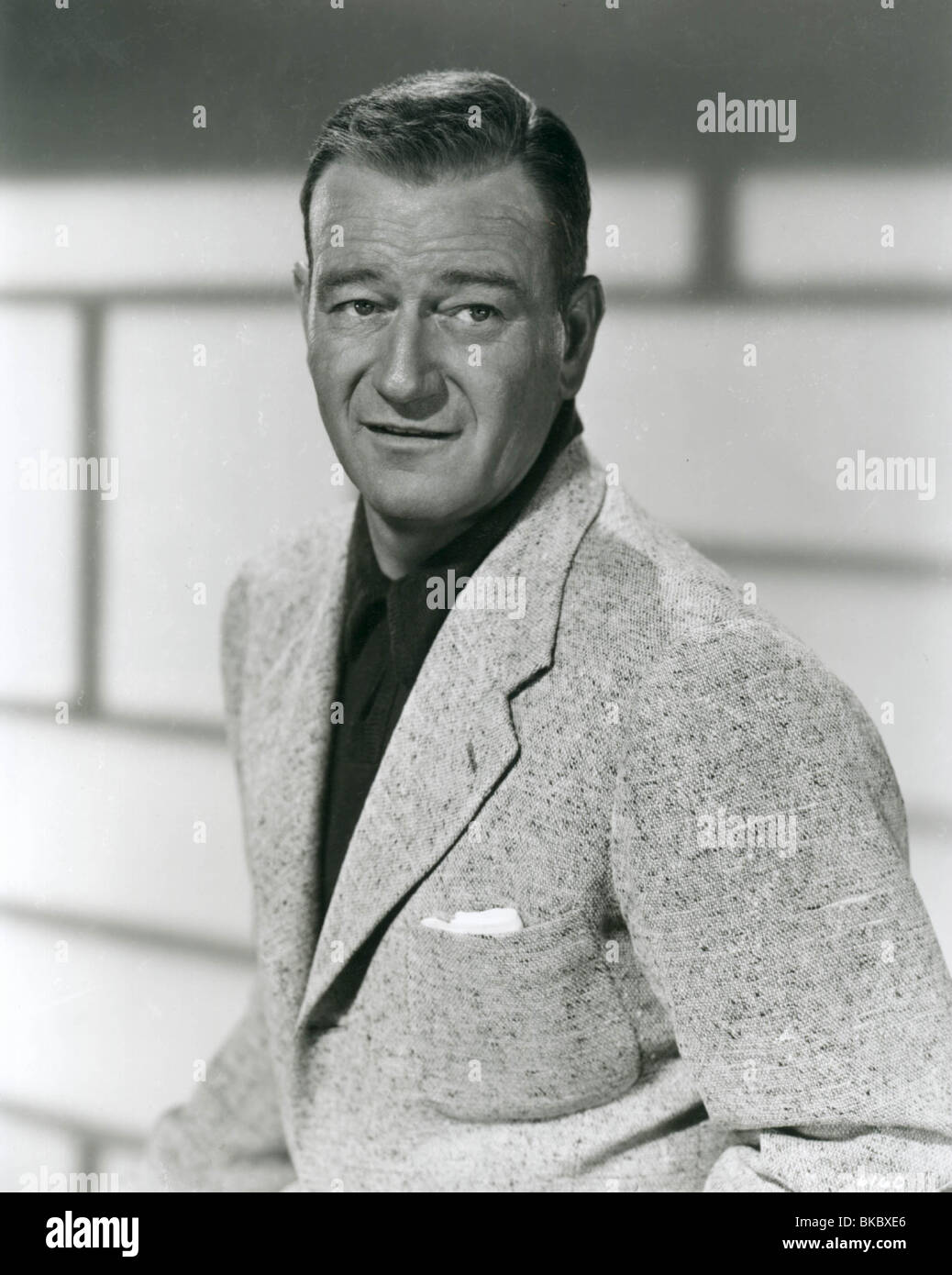 JOHN WAYNE PORTRAIT Stock Photo - Alamy