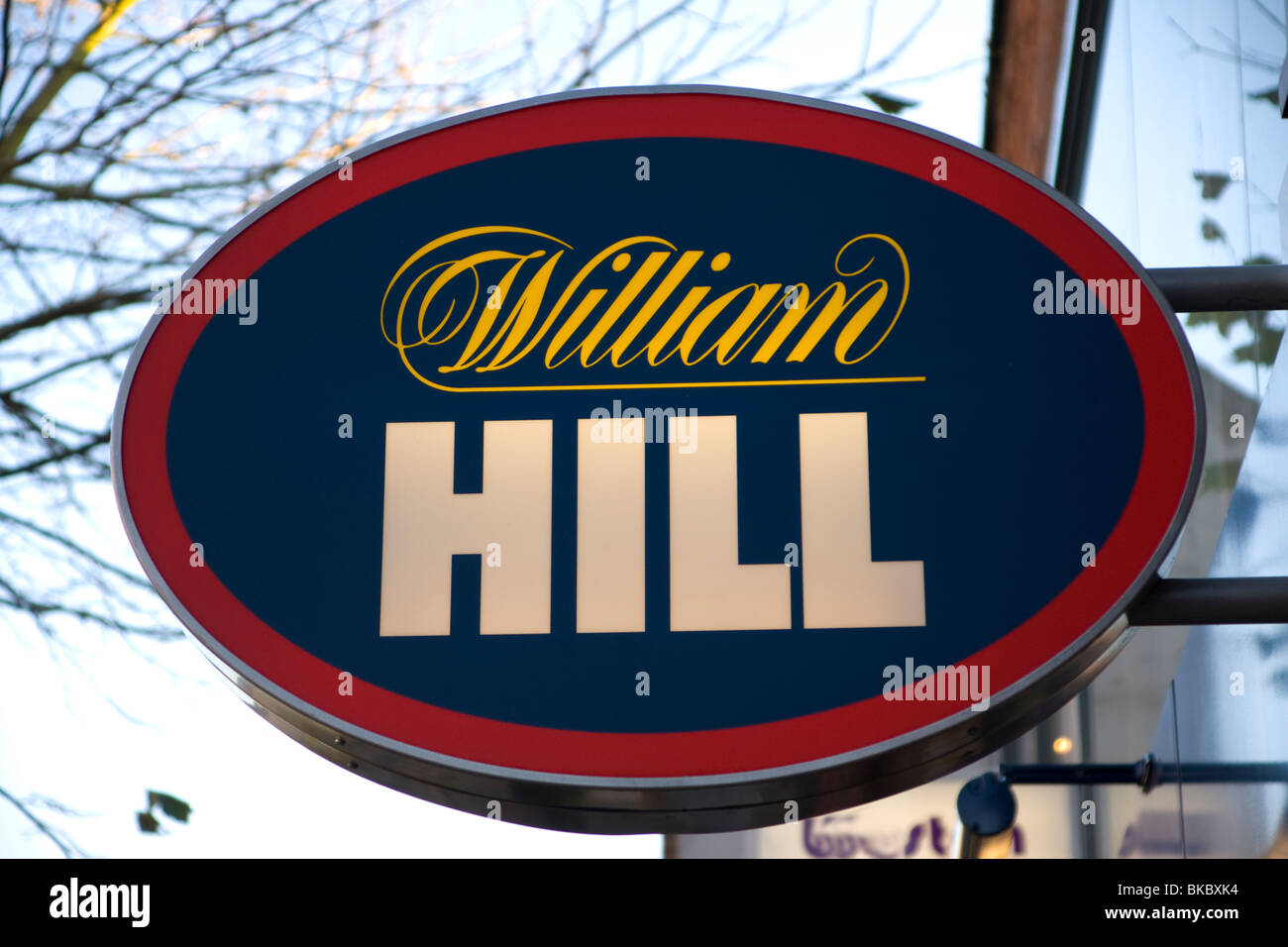 William Hill Sign Stock Photo - Alamy