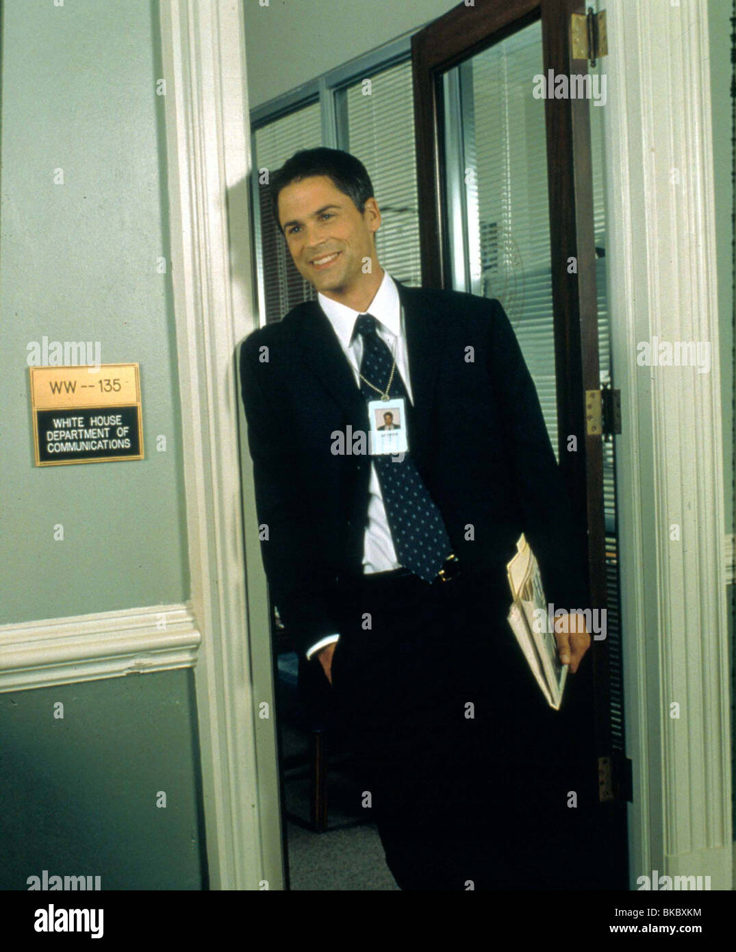 THE WEST WING (TV) ROB LOWE WEWI 033 Stock Photo - Alamy