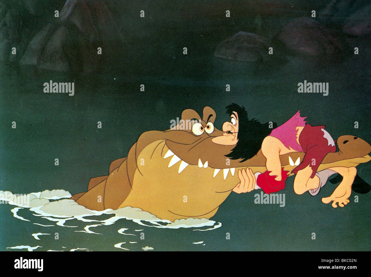 PETER PAN (ANI - 1953) ANIMATED CREDIT DISNEY PTP 005FOH Stock Photo ...
