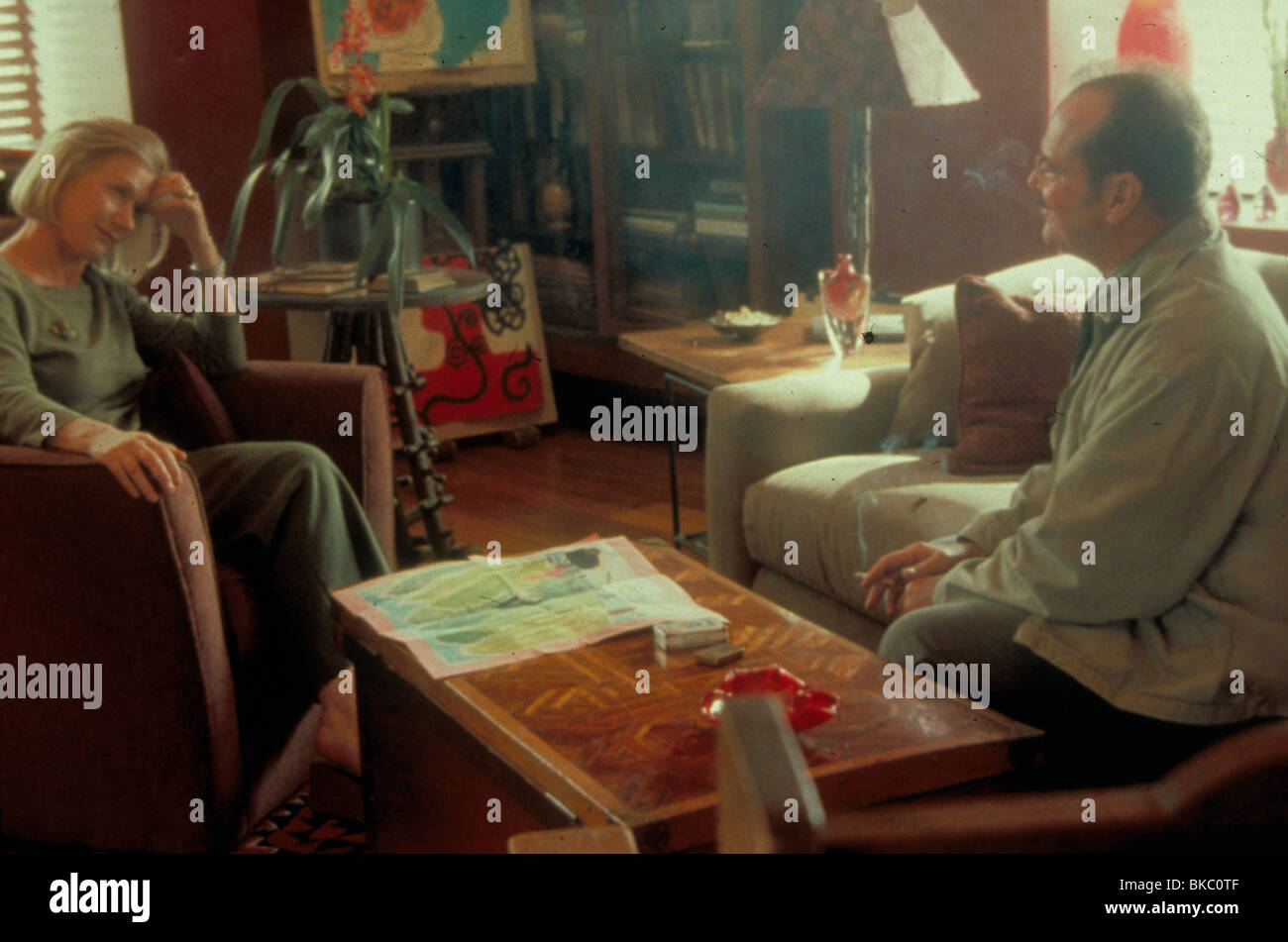 THE PLEDGE (2001) HELEN MIRREN, JACK NICHOLSON PLED 002 Stock Photo - Alamy