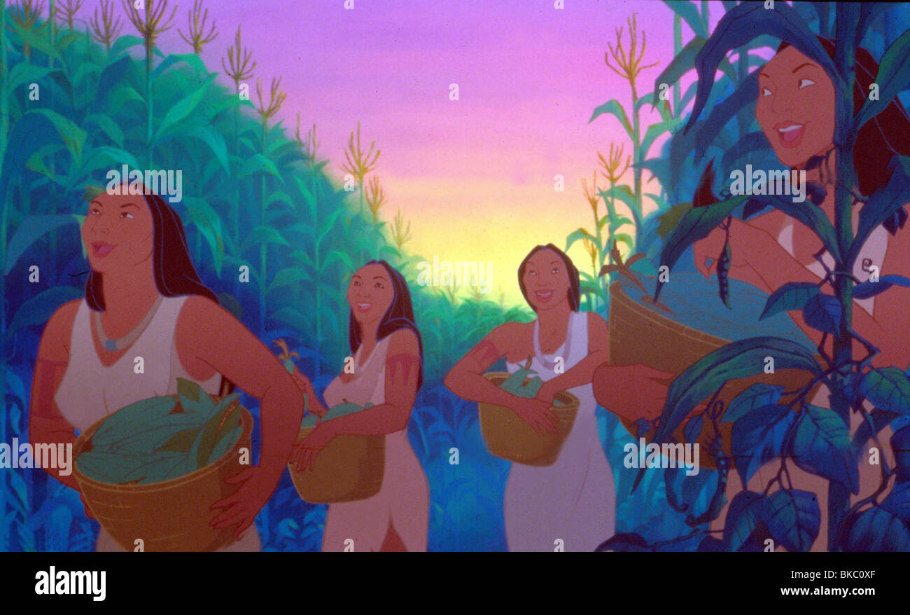 POCAHONTAS (ANI - 1995) ANIMATED CREDIT DISNEY POCA 049 Stock Photo - Alamy