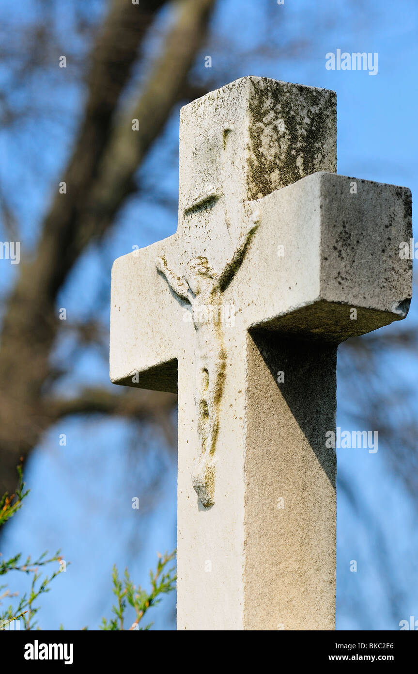 Catholic headstone hi-res stock photography and images - Alamy
