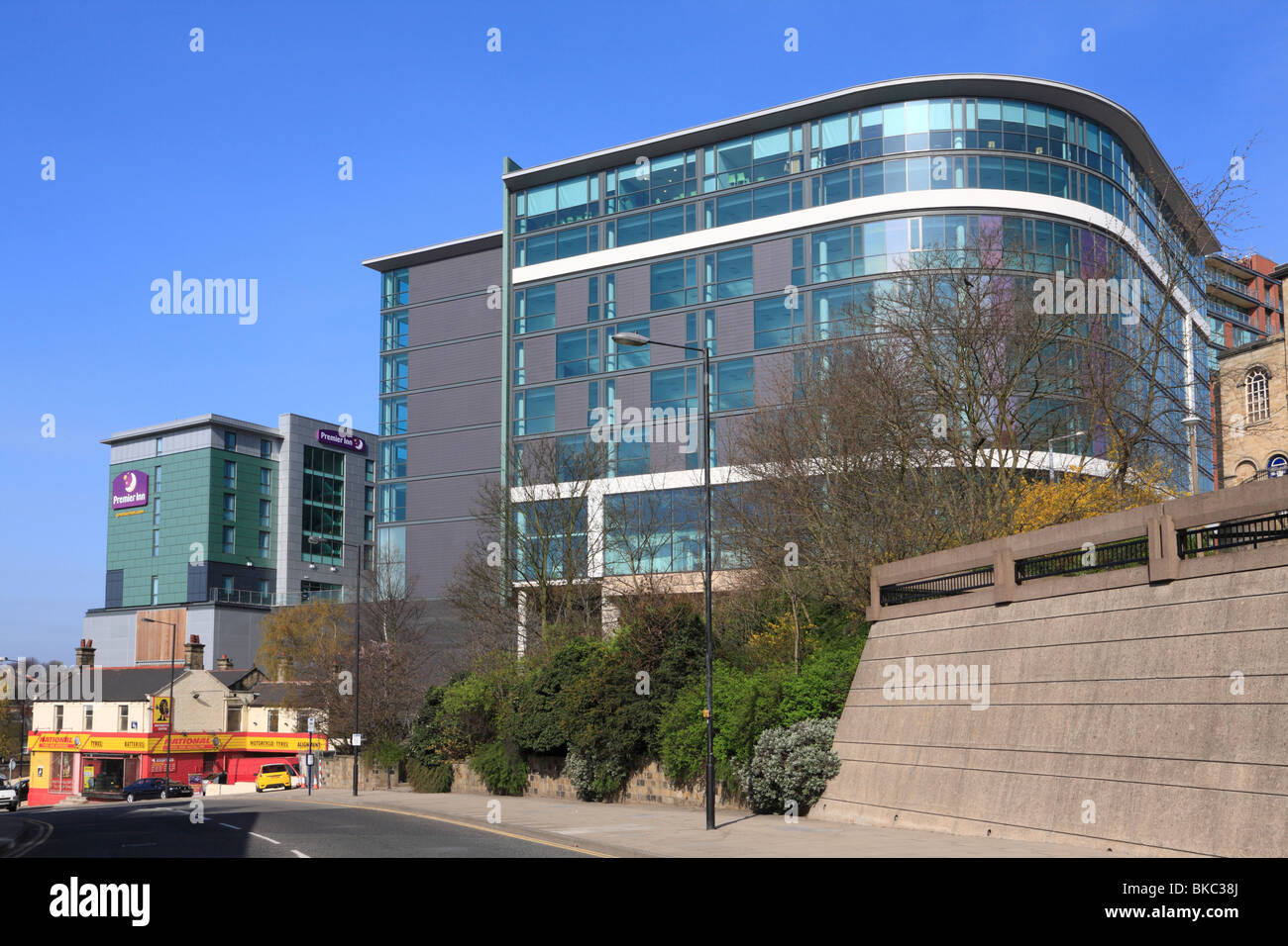 Premier Inn and Gateway Plaza development, Barnsley, South Yorkshire ...