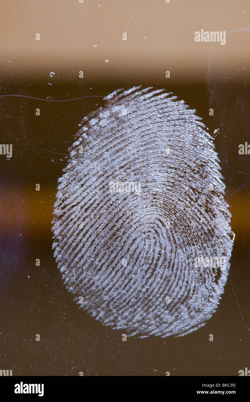Fingerprint on glass hi-res stock photography and images - Alamy