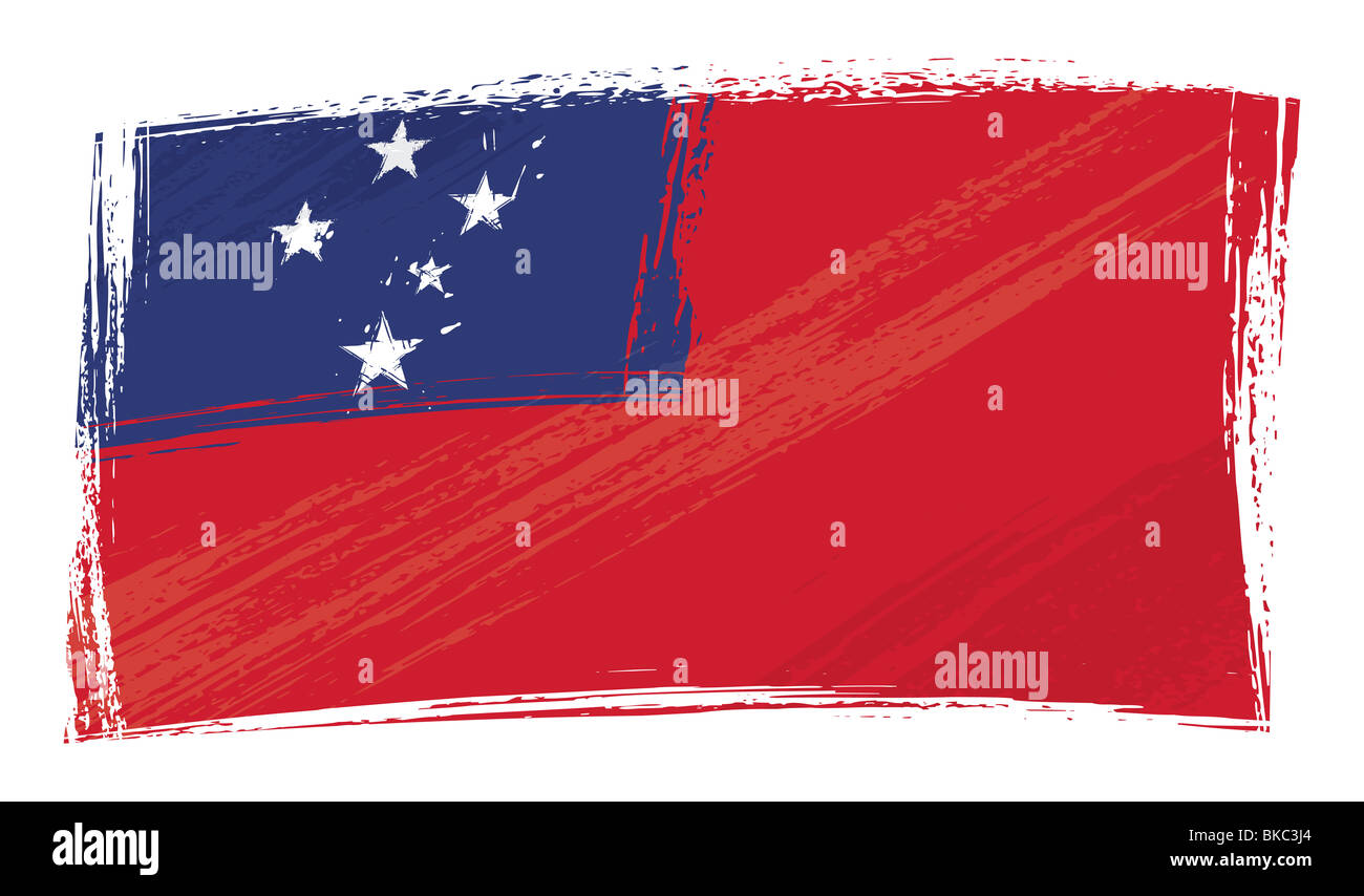 Western samoa flag hi-res stock photography and images - Alamy