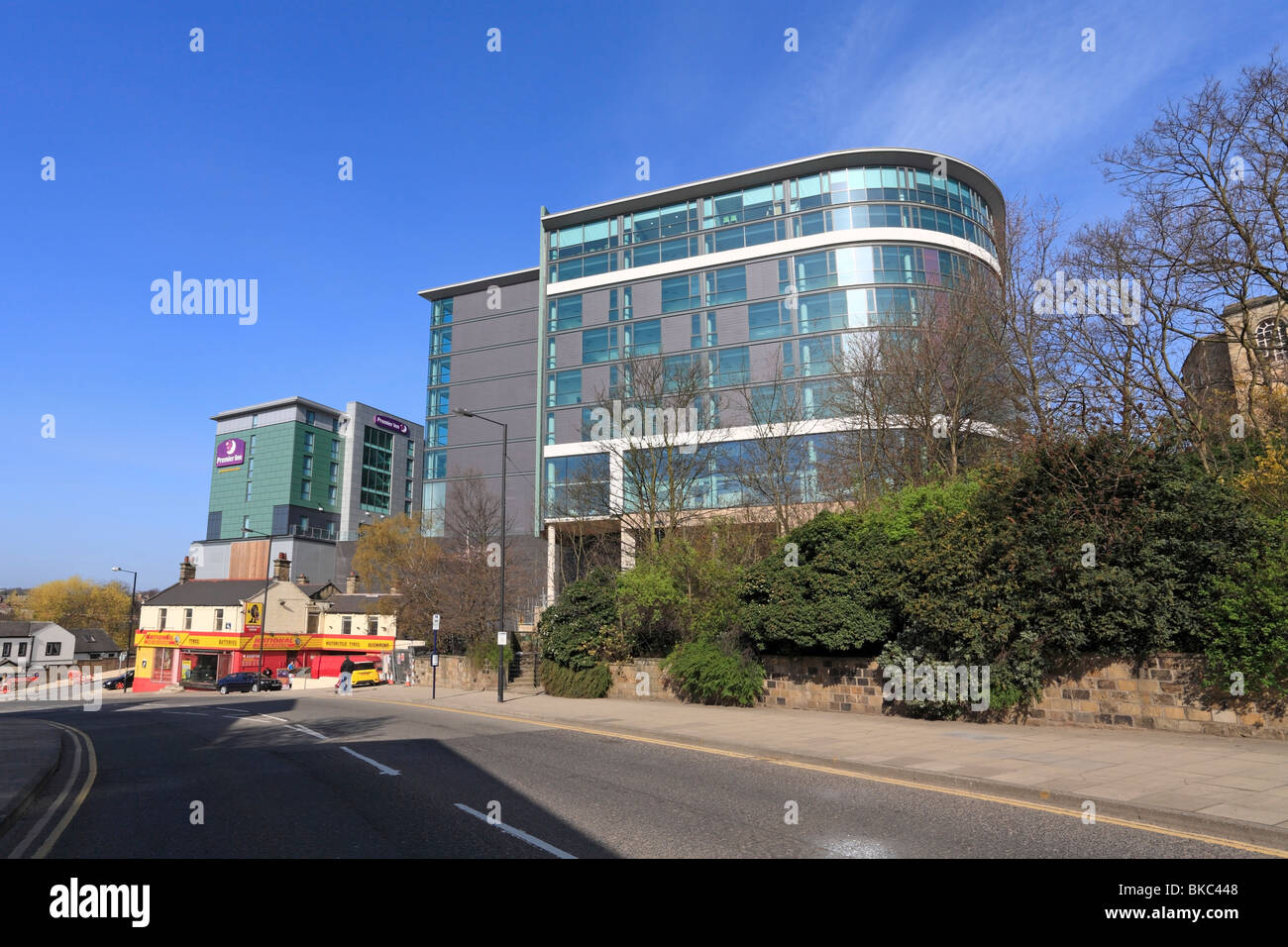 Premier Inn and Gateway Plaza development, Barnsley, South Yorkshire ...