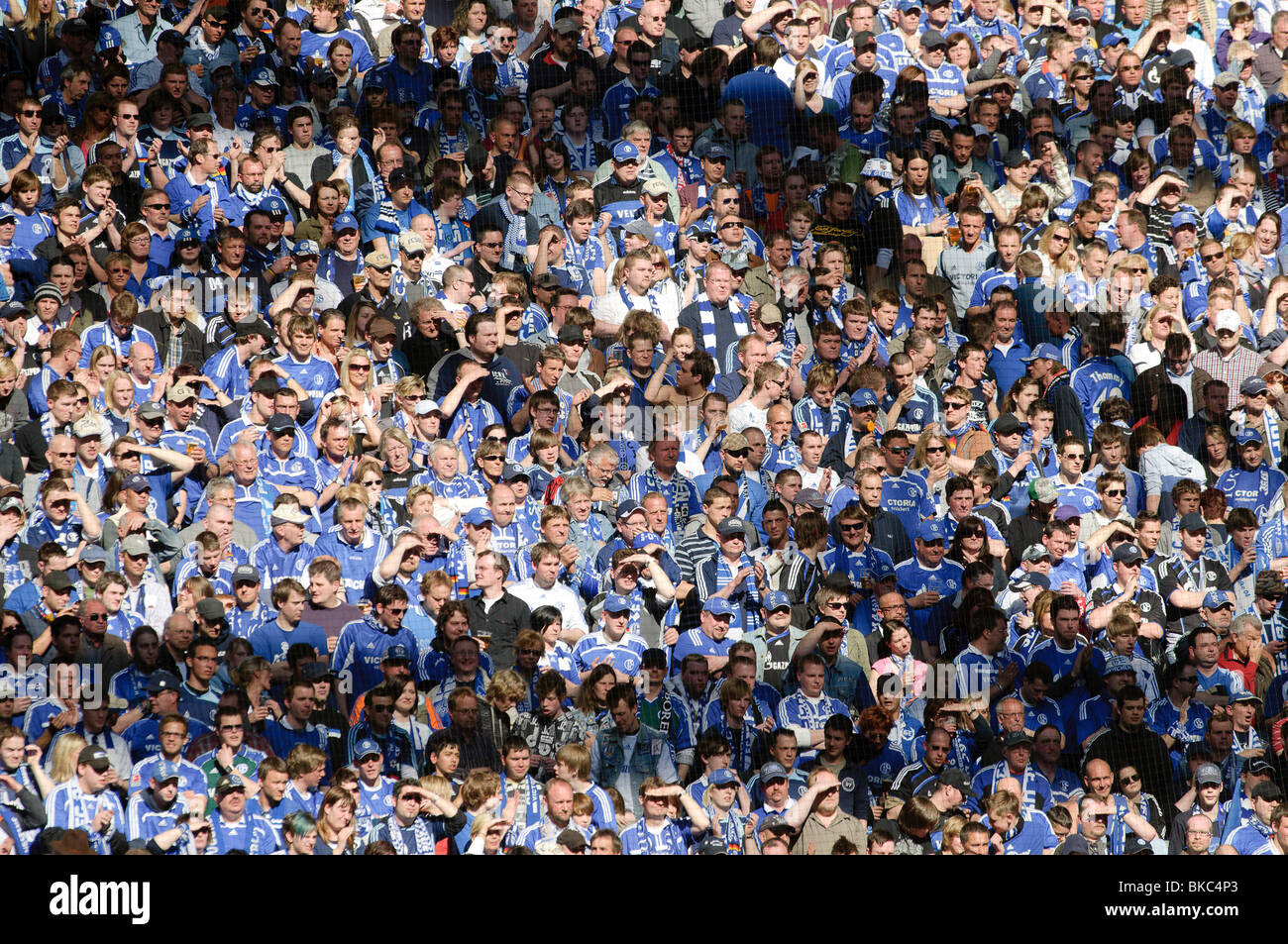 Football fans in the stands hi-res stock photography and images - Alamy