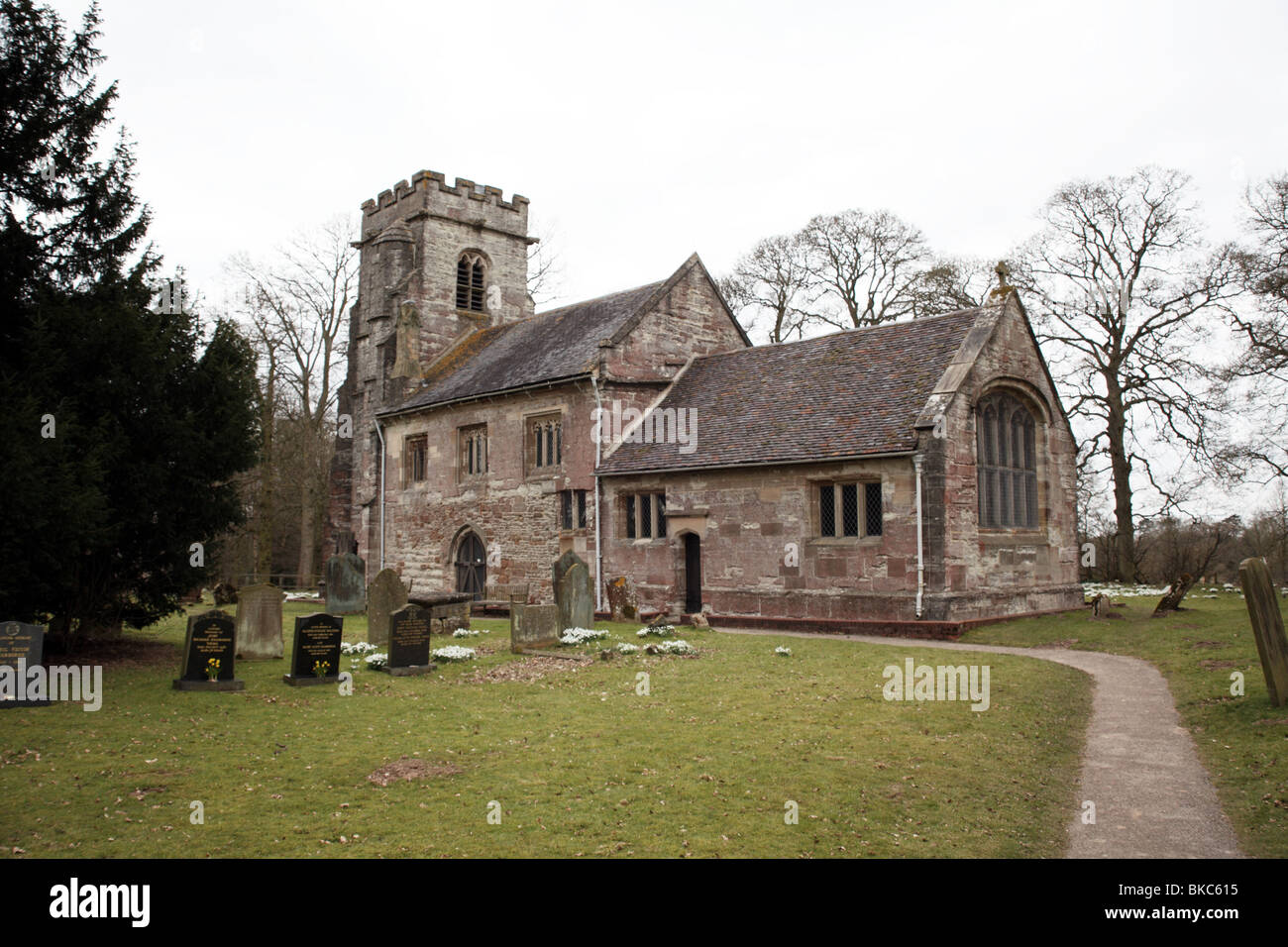 Baddesley Clinton Church, Warwickshire Stock Photo - Alamy