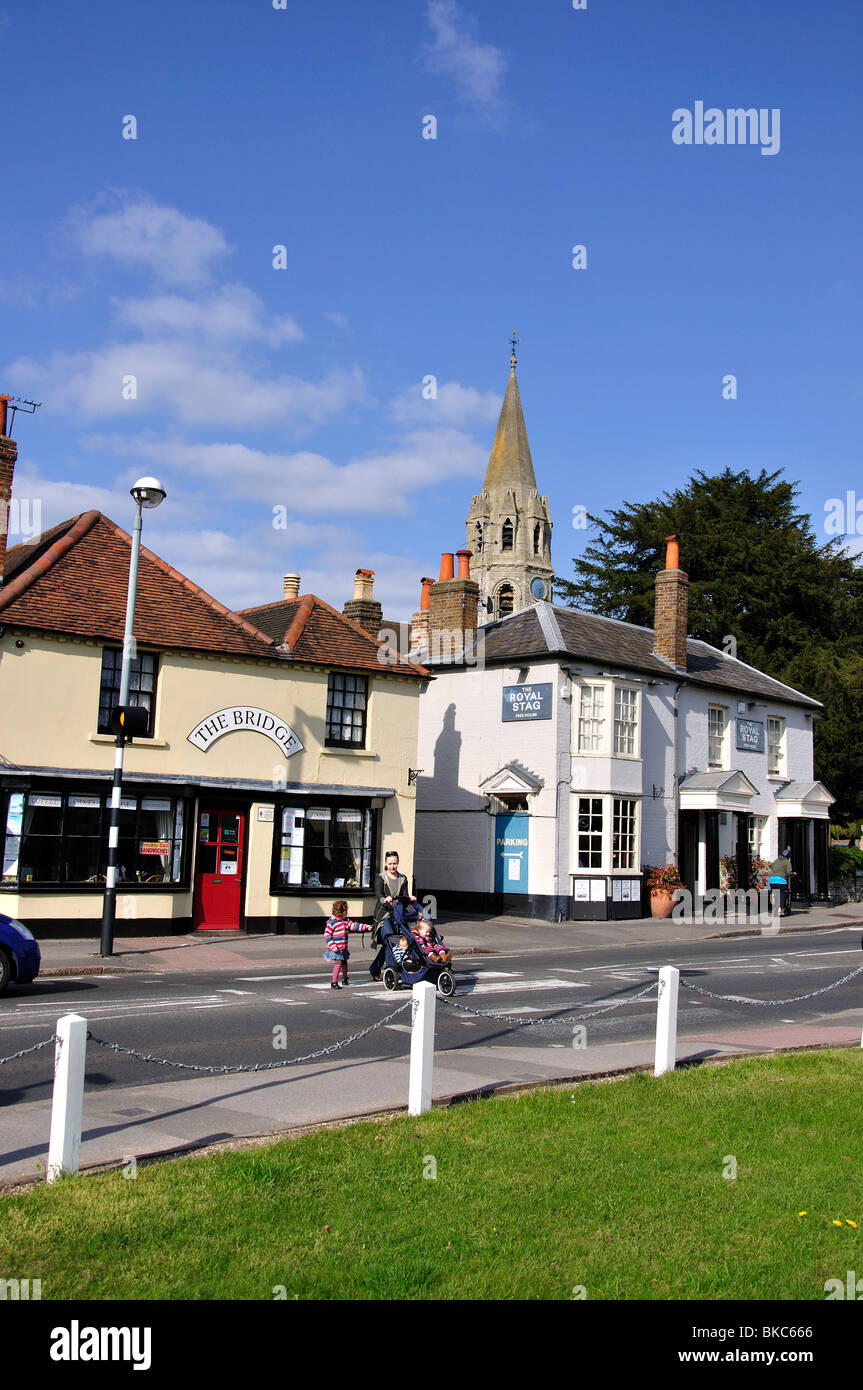 The Green, Datchet, Berkshire, England, United Kingdom Stock Photo - Alamy