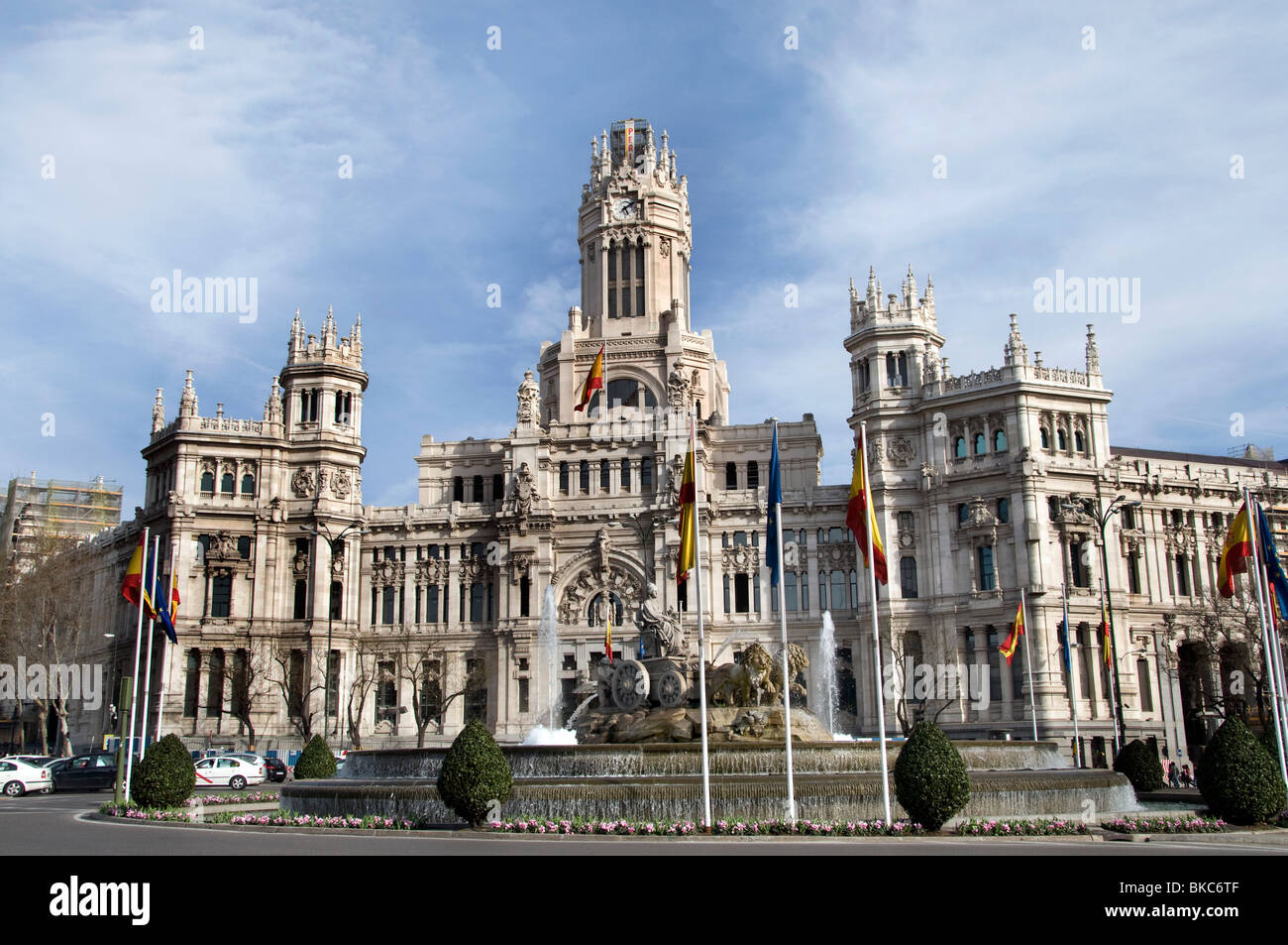 The cibeles fountain madrid hi-res stock photography and images - Alamy