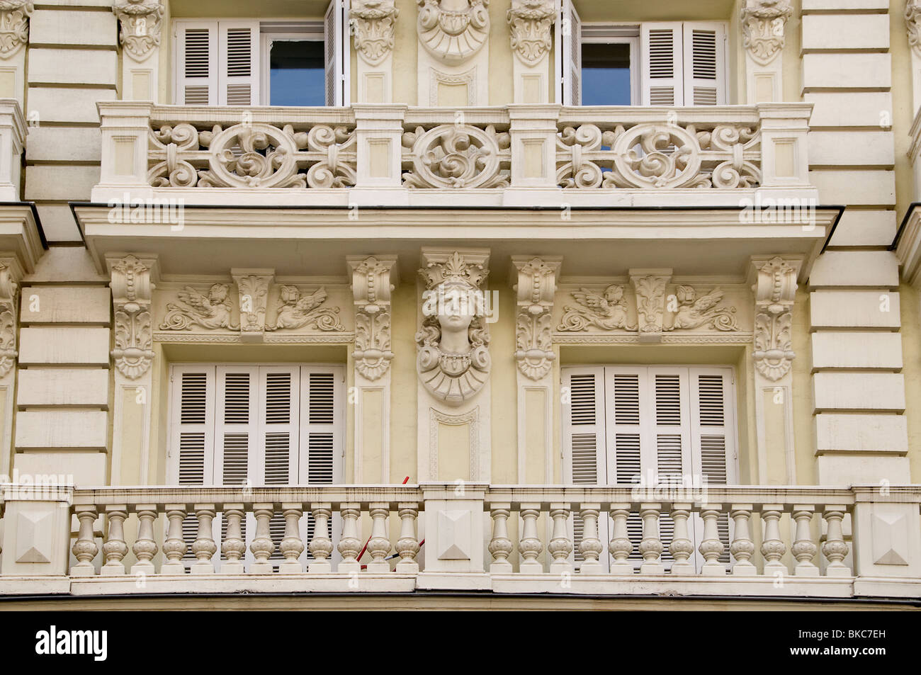 Madrid City Spain Spanish House Balcony Stock Photo - Alamy
