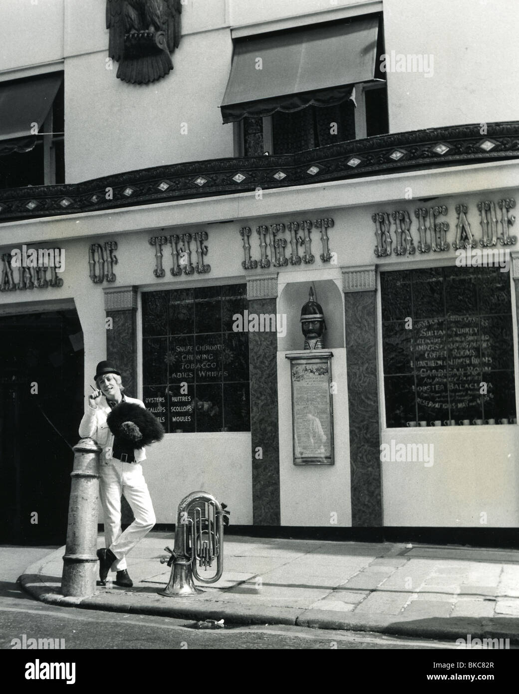 VIV PRINCE - UK rock musician in 1966 publicising his record The Charge ...