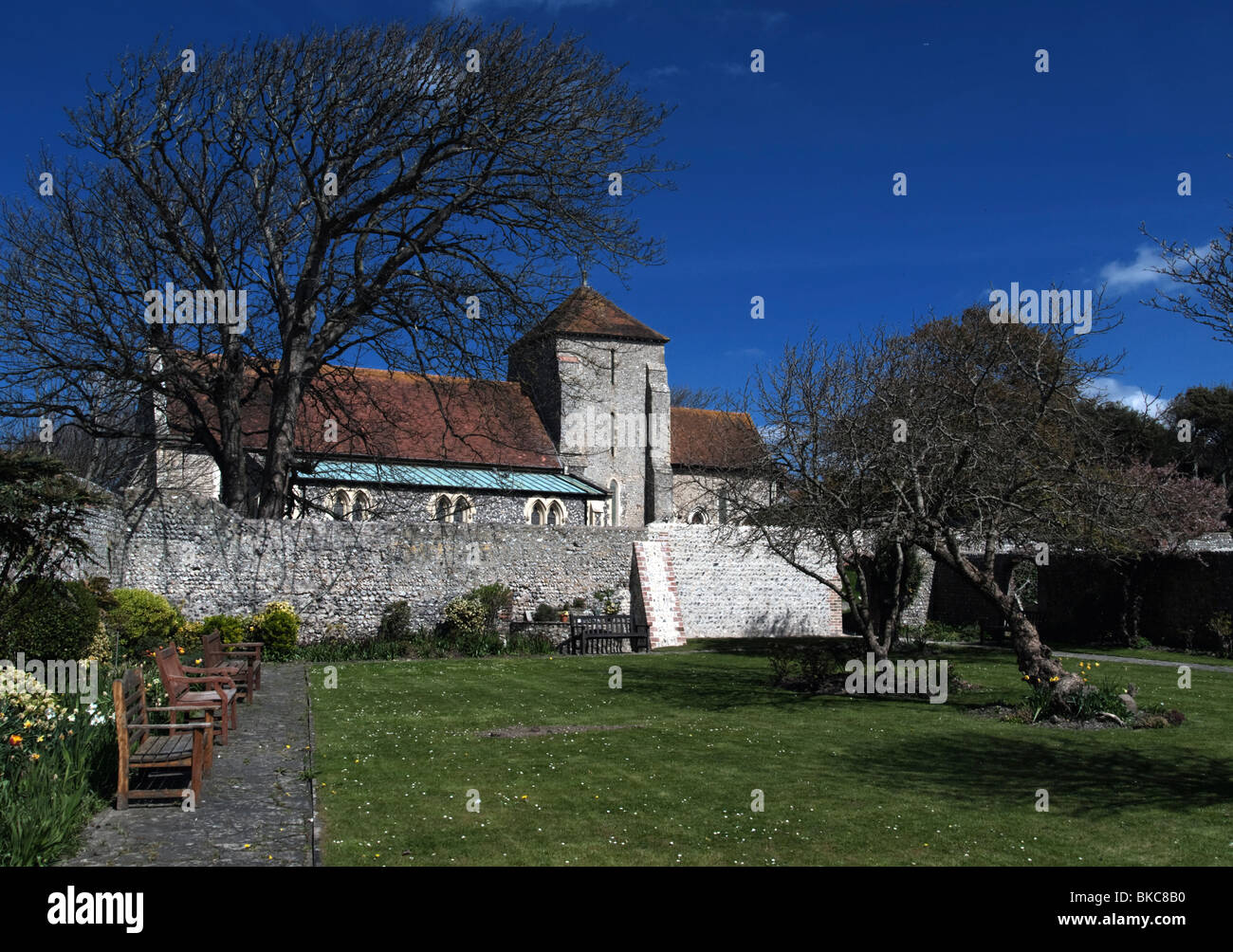 St margarets church rottingdean hi-res stock photography and images - Alamy