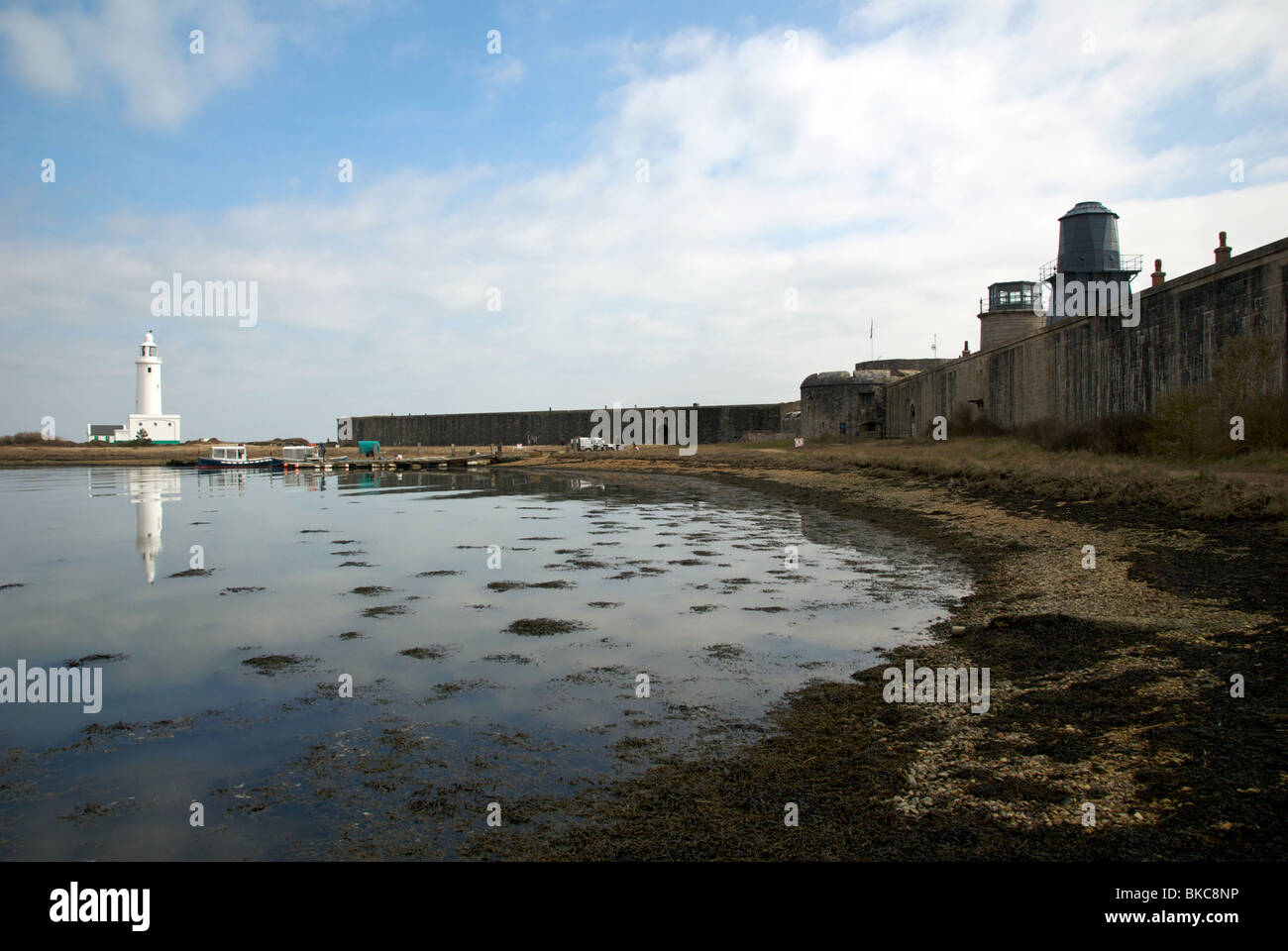 Hurst Castle Hampshire UK National Trust Stock Photo - Alamy