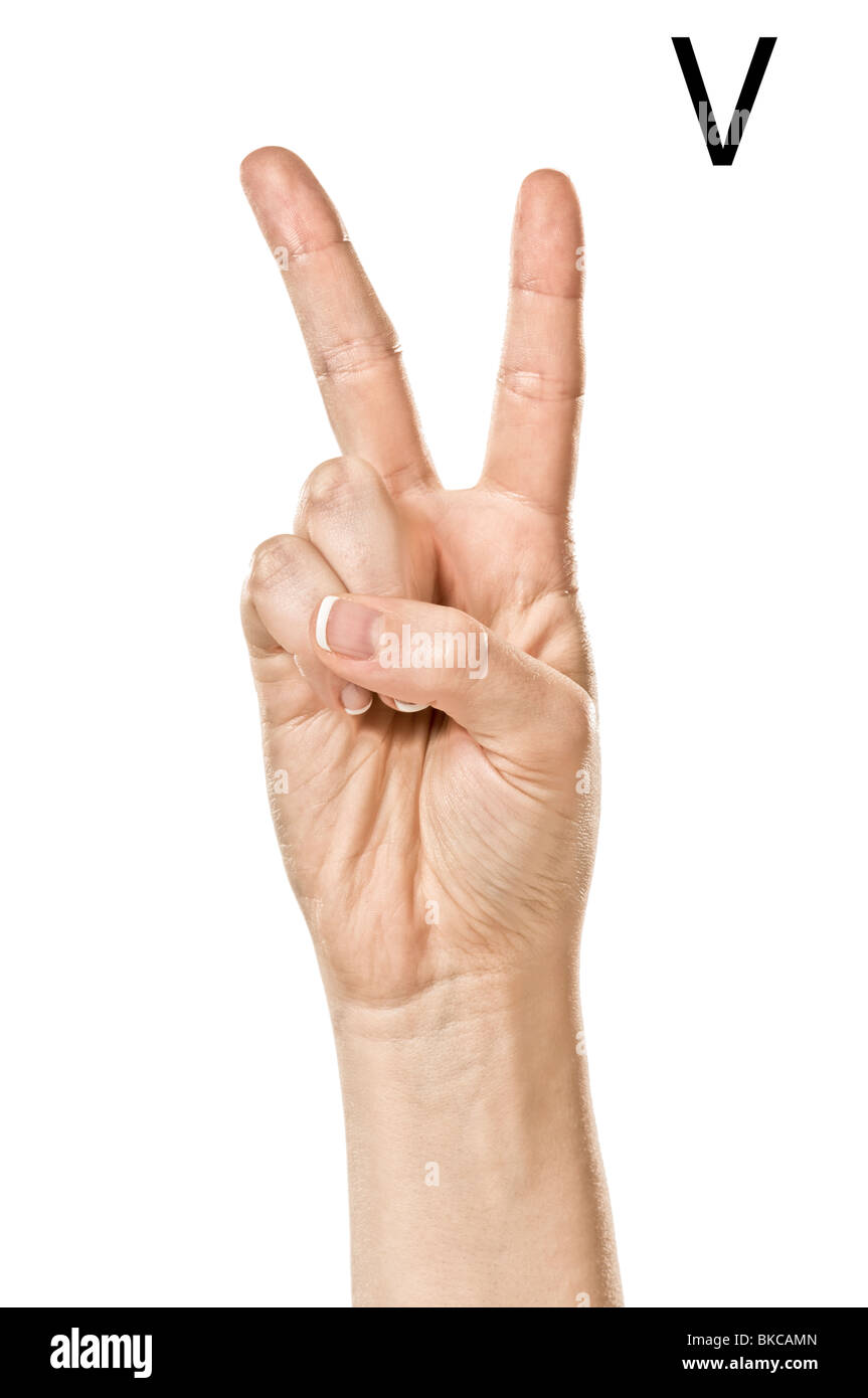 Asl words hi-res stock photography and images - Alamy