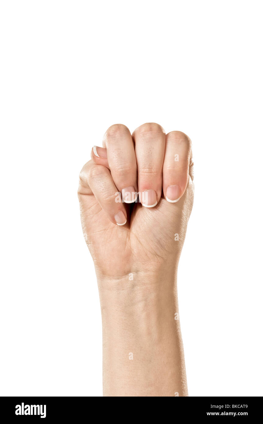 Hand sign language alphabet hi-res stock photography and images - Alamy