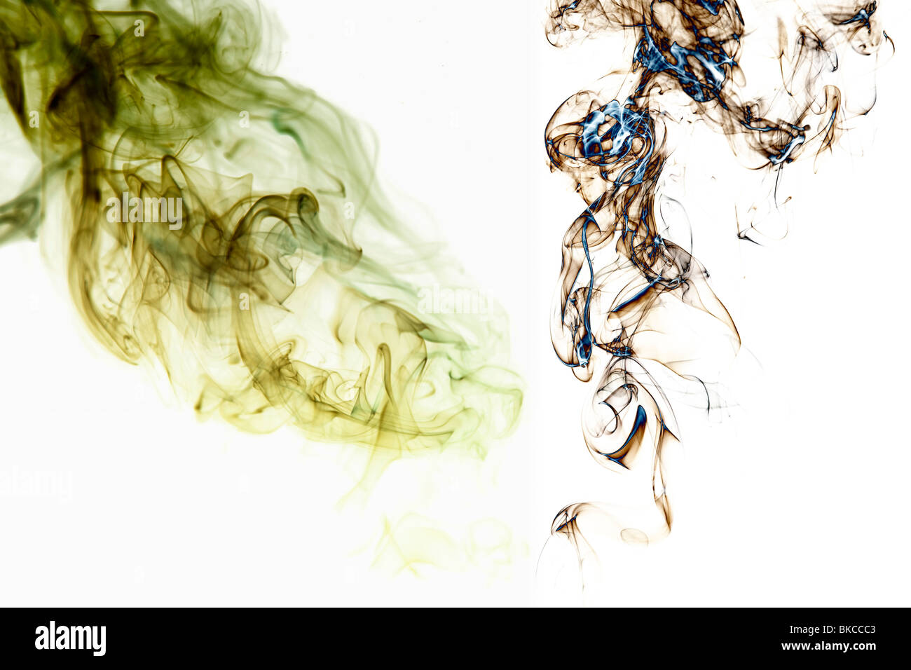 artistic colorful smoke Stock Photo - Alamy