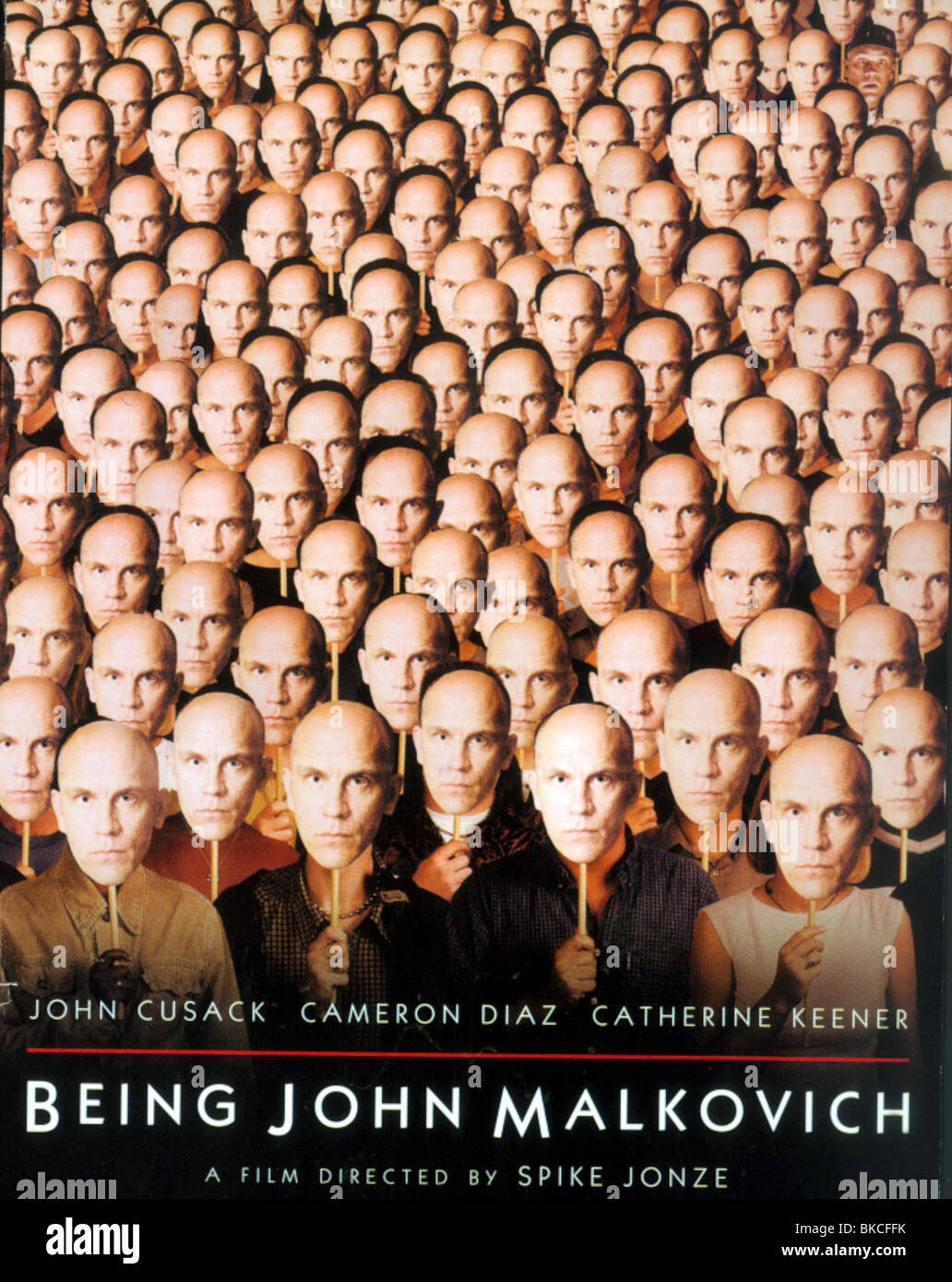 BEING JOHN MALKOVICH (1999) POSTER BJMK 001VS Stock Photo - Alamy